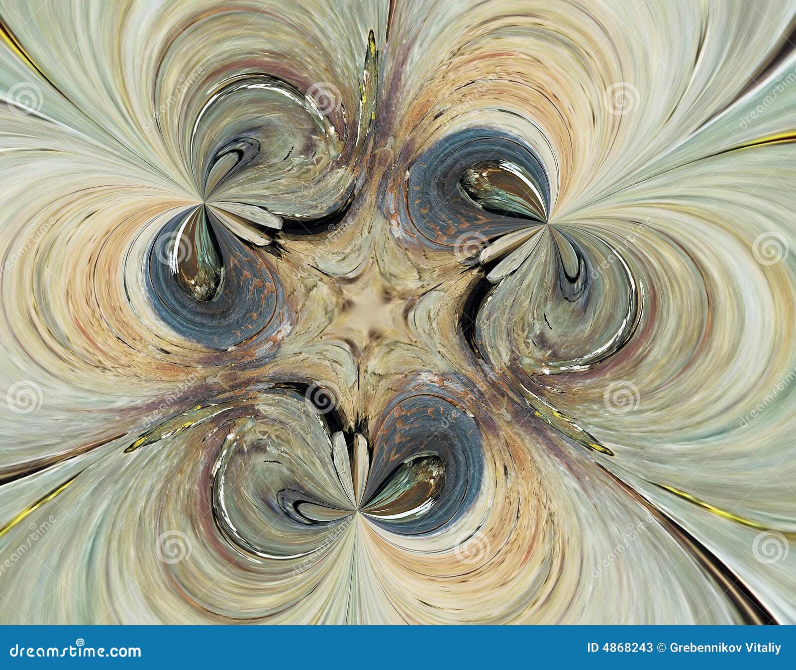 Abstract Multicolor Figure. Stock Illustration - Illustration of ...