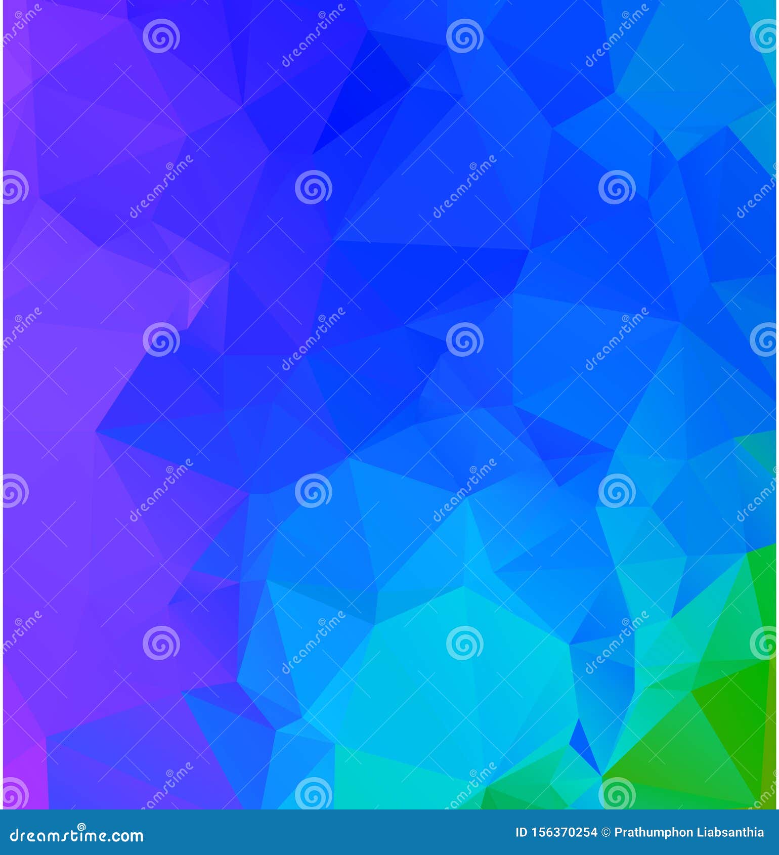 Abstract Multicolor Full Color Rainbow Background. Vector Polygonal ...