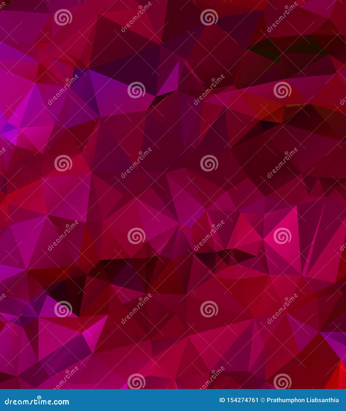 Abstract Multicolor Orange and Red Background. Vector Polygonal Design ...