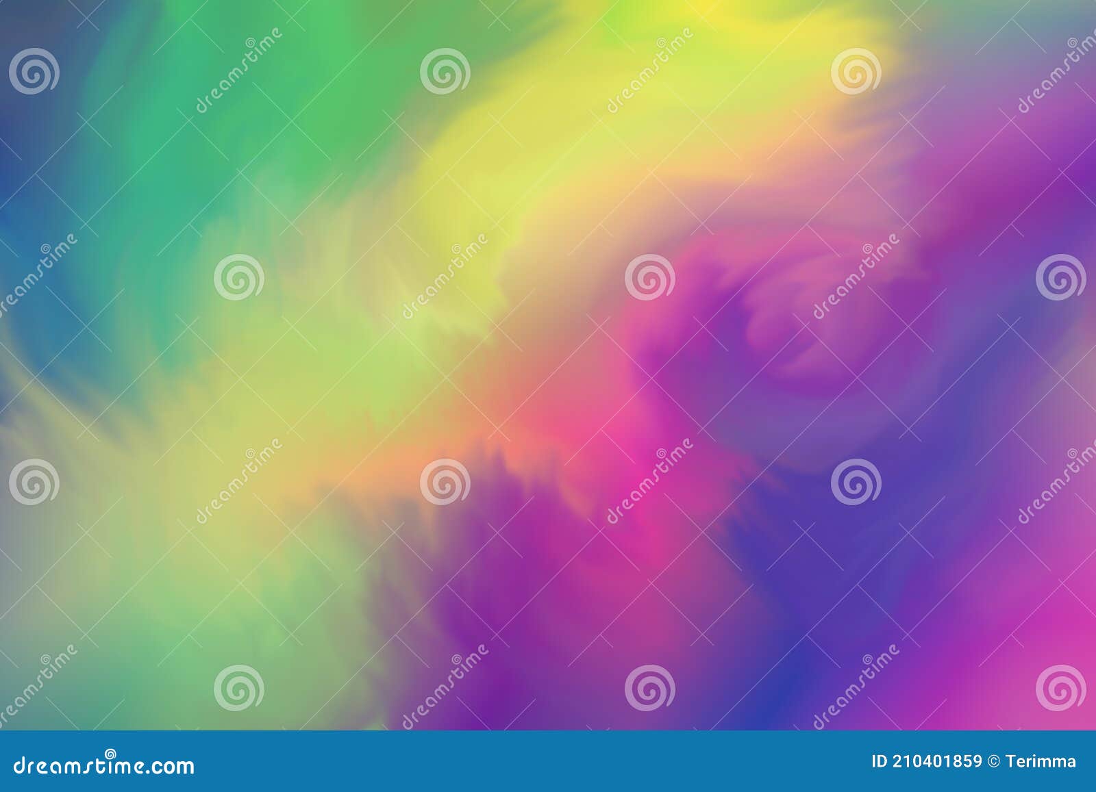 Abstract Multicolor Paint Background Stock Illustration - Illustration ...