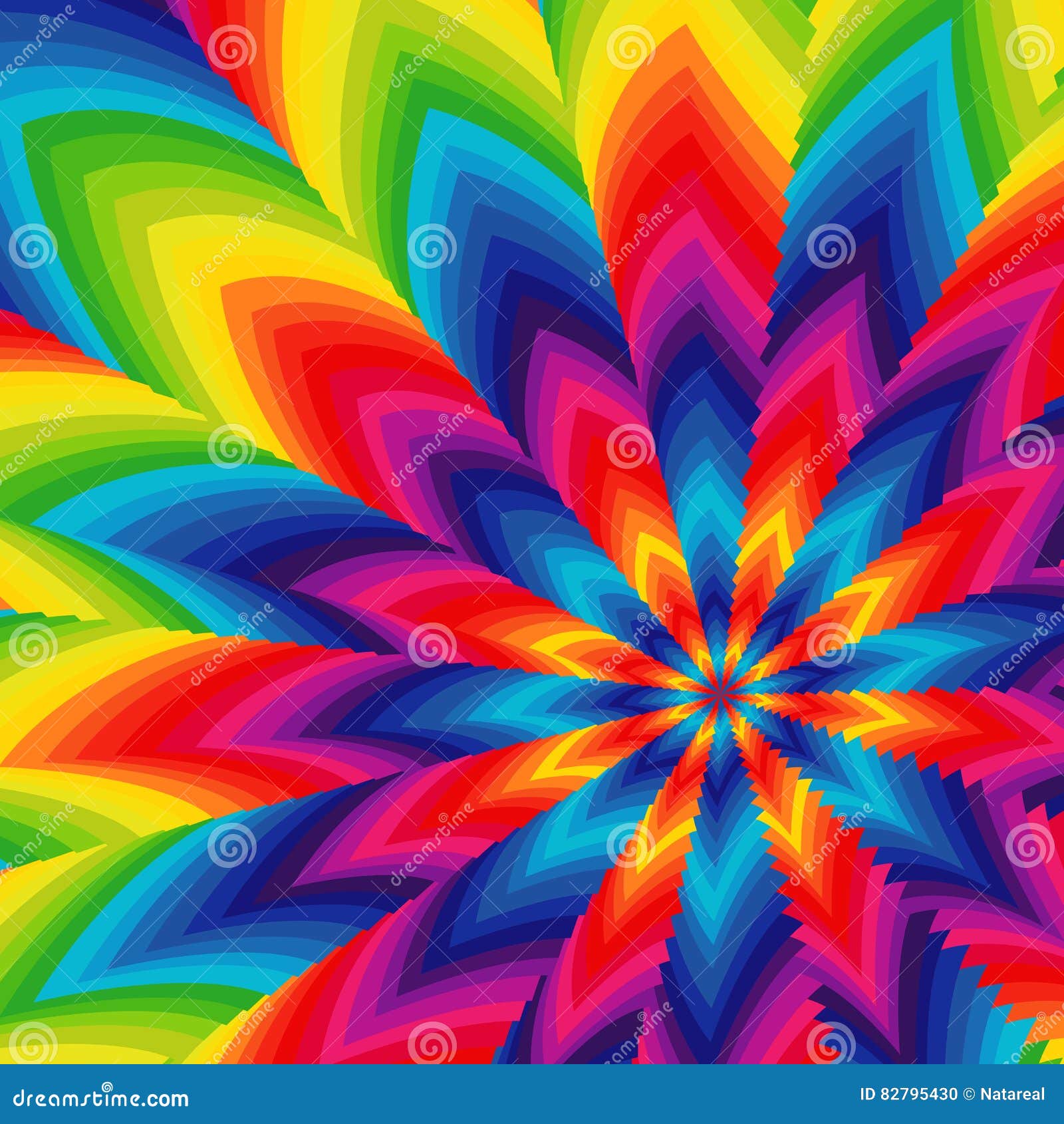 Abstract Multicolor Pattern Stock Vector - Illustration of colorful ...