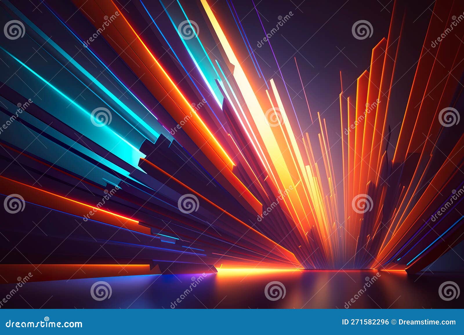 Abstract Multicolor Spectrum Background Technology Background ...