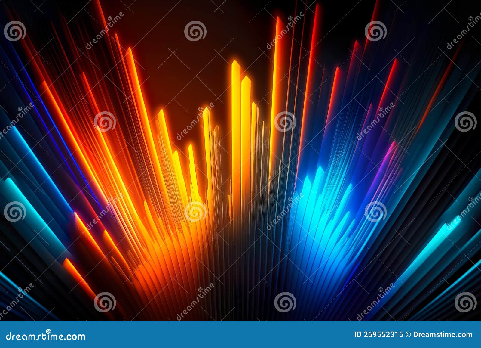 Abstract Multicolor Spectrum Background Technology Background ...