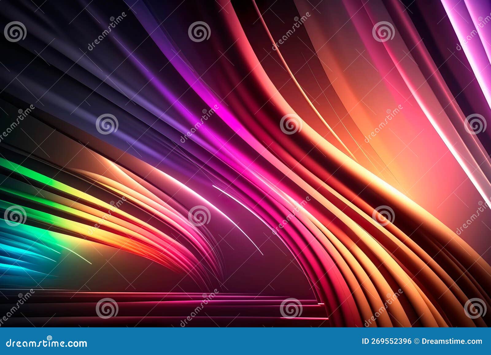 Abstract Multicolor Spectrum Background Technology Background ...