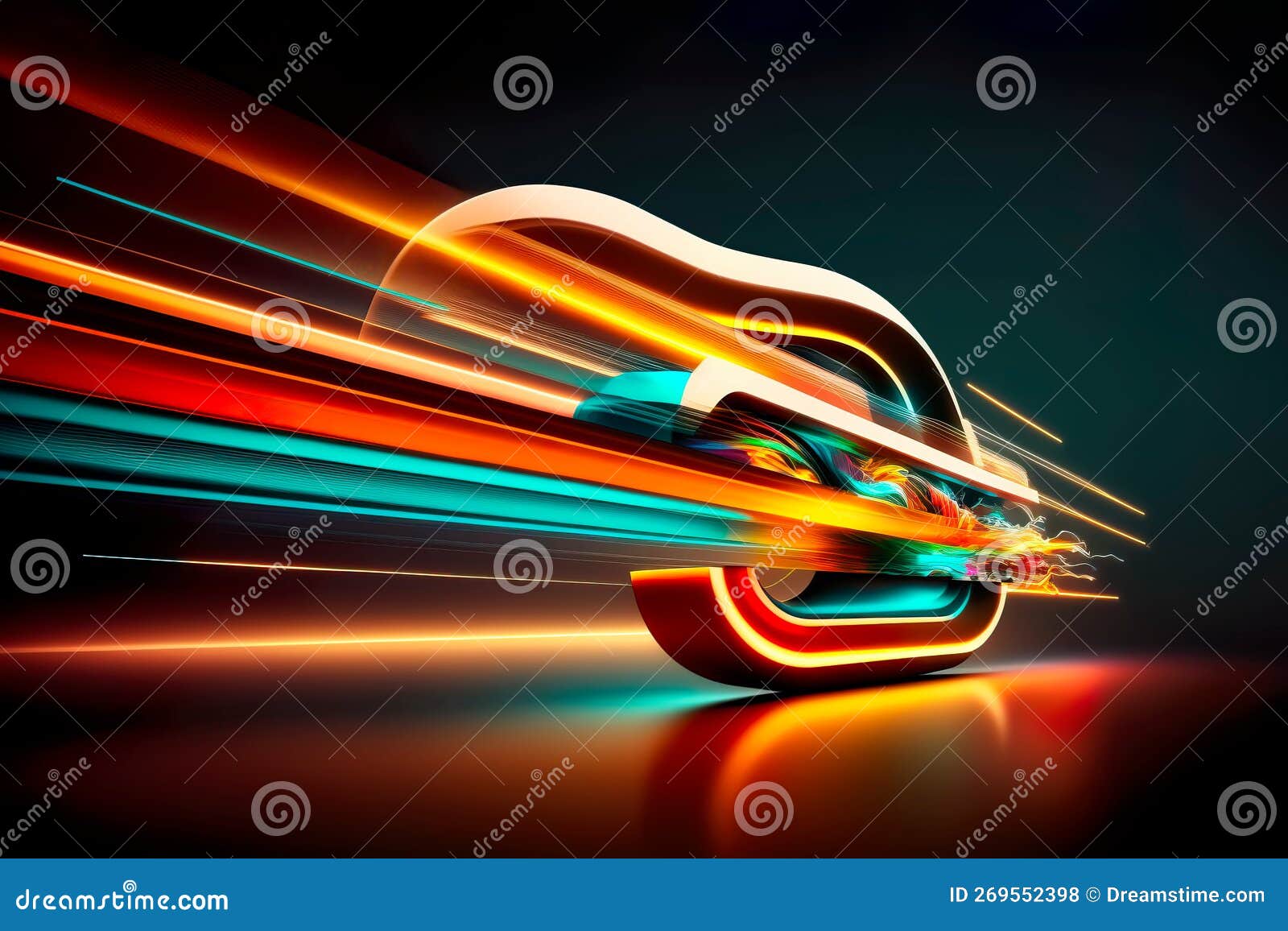 Abstract Multicolor Spectrum Background Technology Background ...