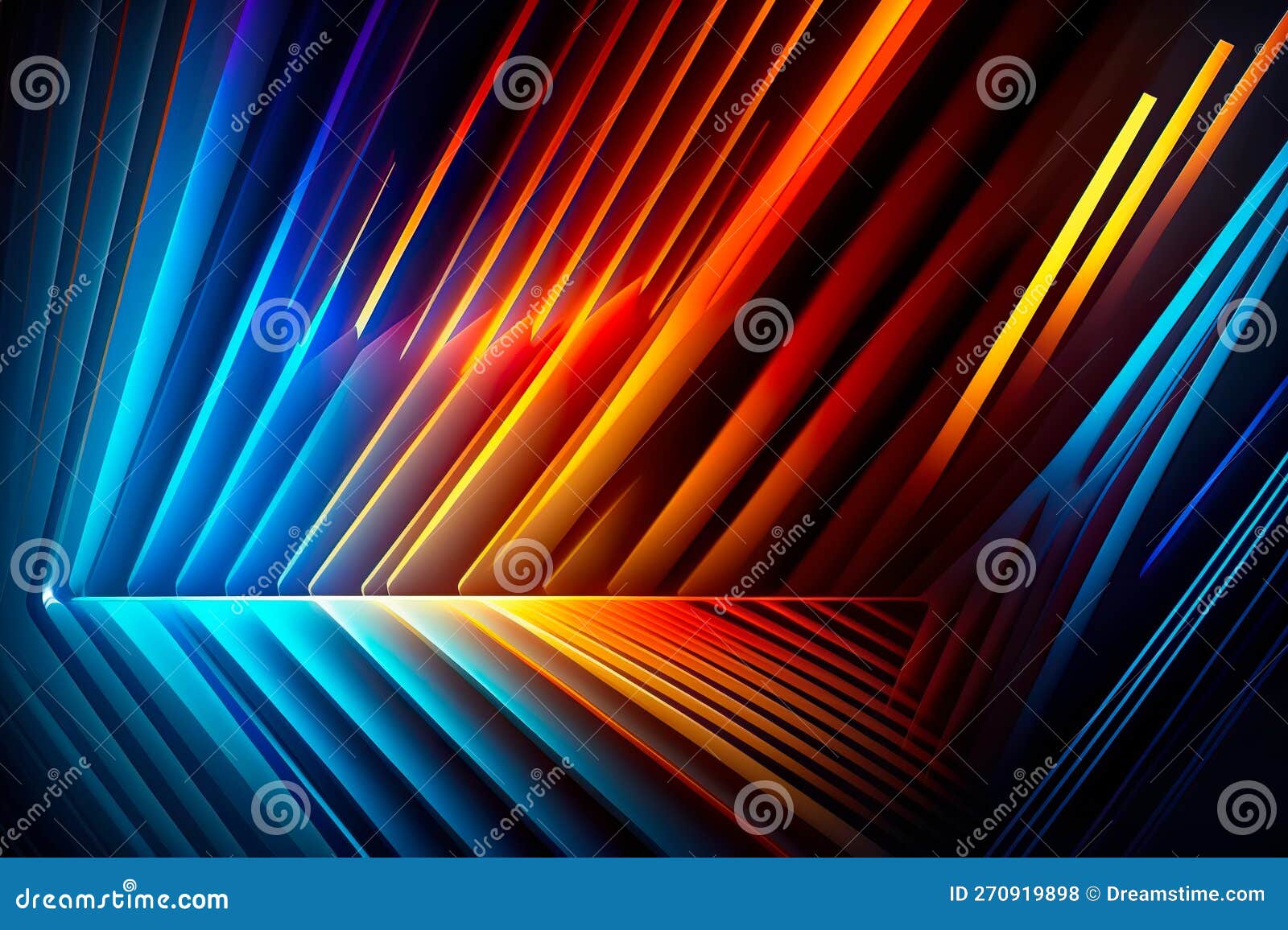 Abstract Multicolor Spectrum Background Technology Background ...