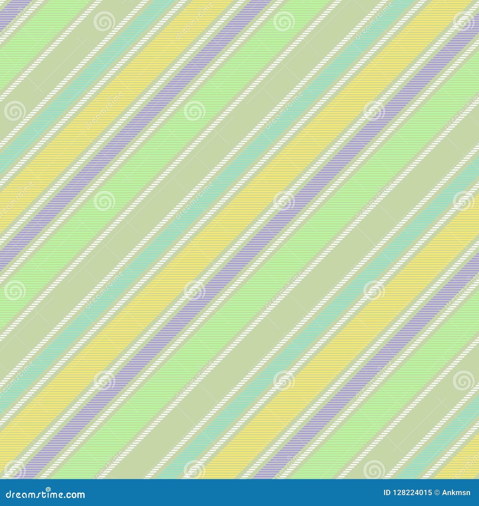 Abstract Multicolor Stripes Seamless Pattern Stock Vector ...