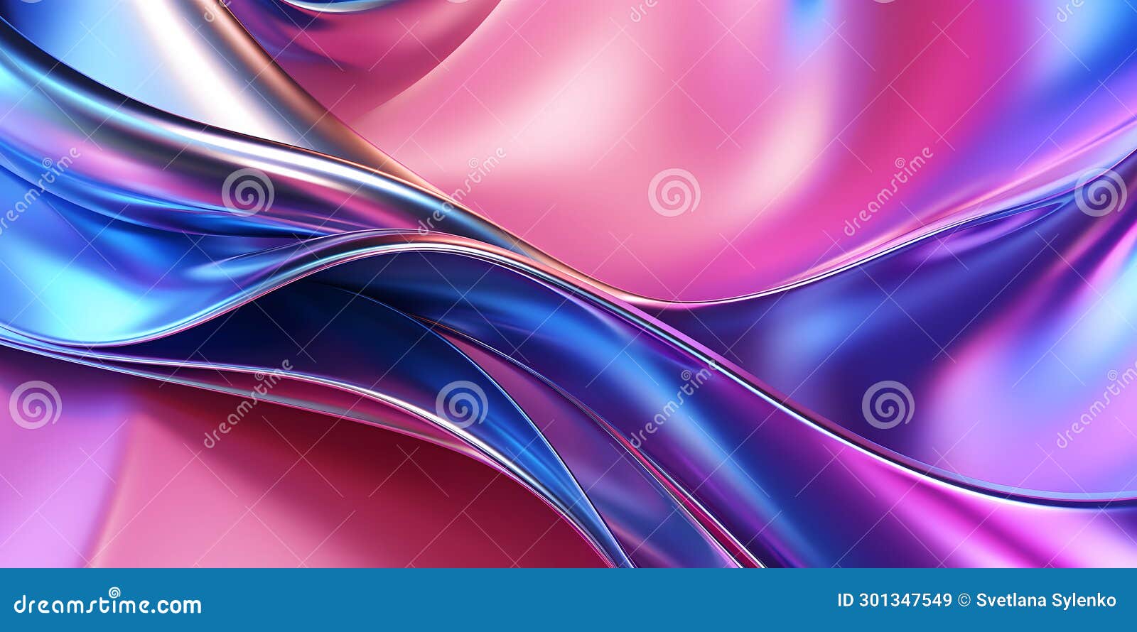 Abstract Multicolor Swirl Wave Background Stock Illustration ...