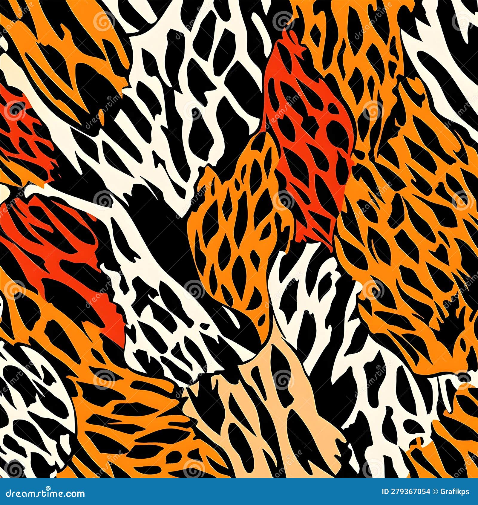 Abstract Multicolored Background Graphic: Energetic Colors and Dynamic ...