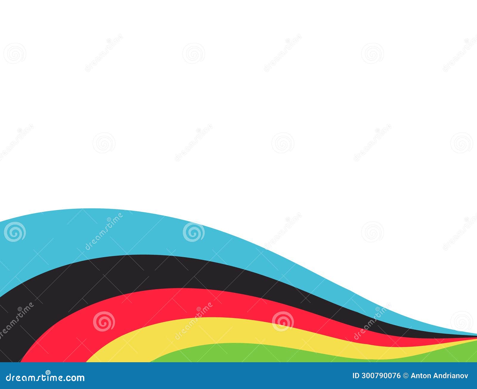 Olympic Background. Abstract Multicolored Background. Vector Graphics ...