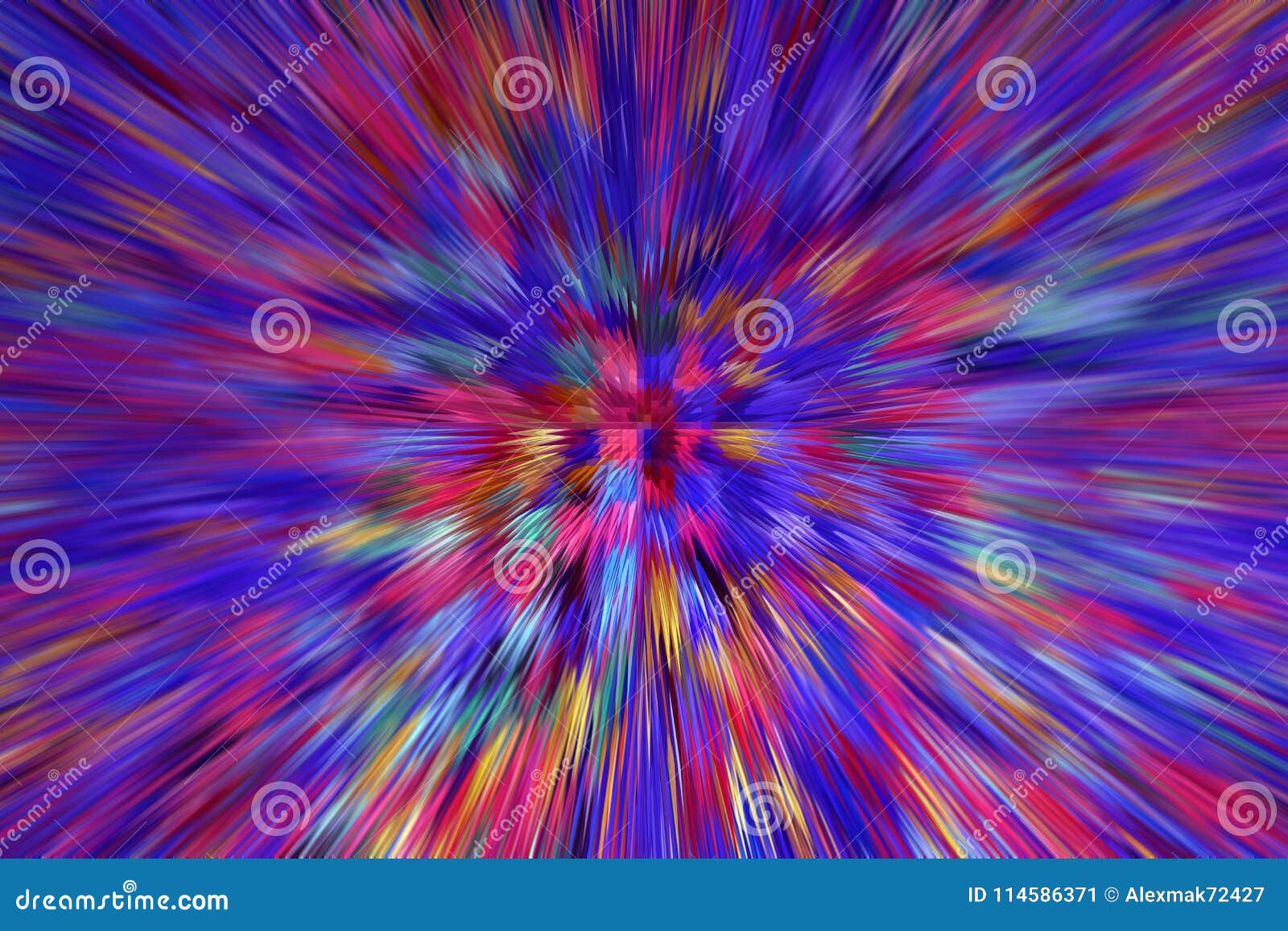 Abstract Multicolored Explosion. Texture with Color Abstractions Stock ...