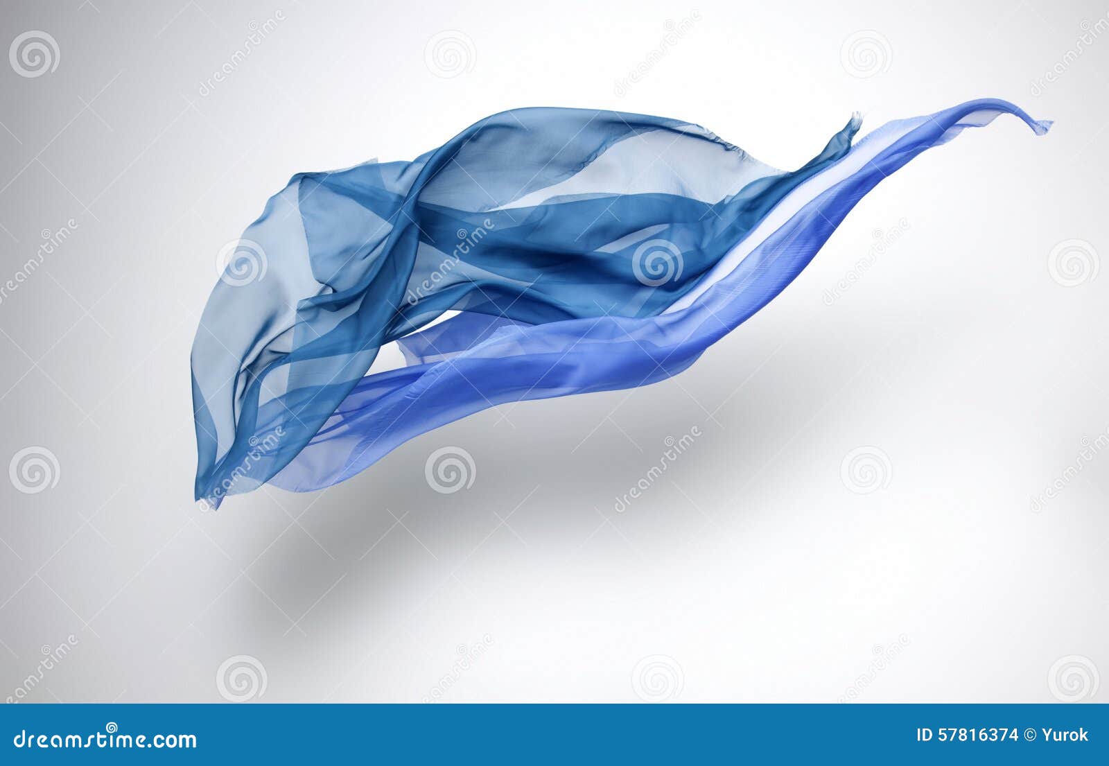 Abstract Multicolored Fabric in Motion Stock Photo - Image of flowing ...