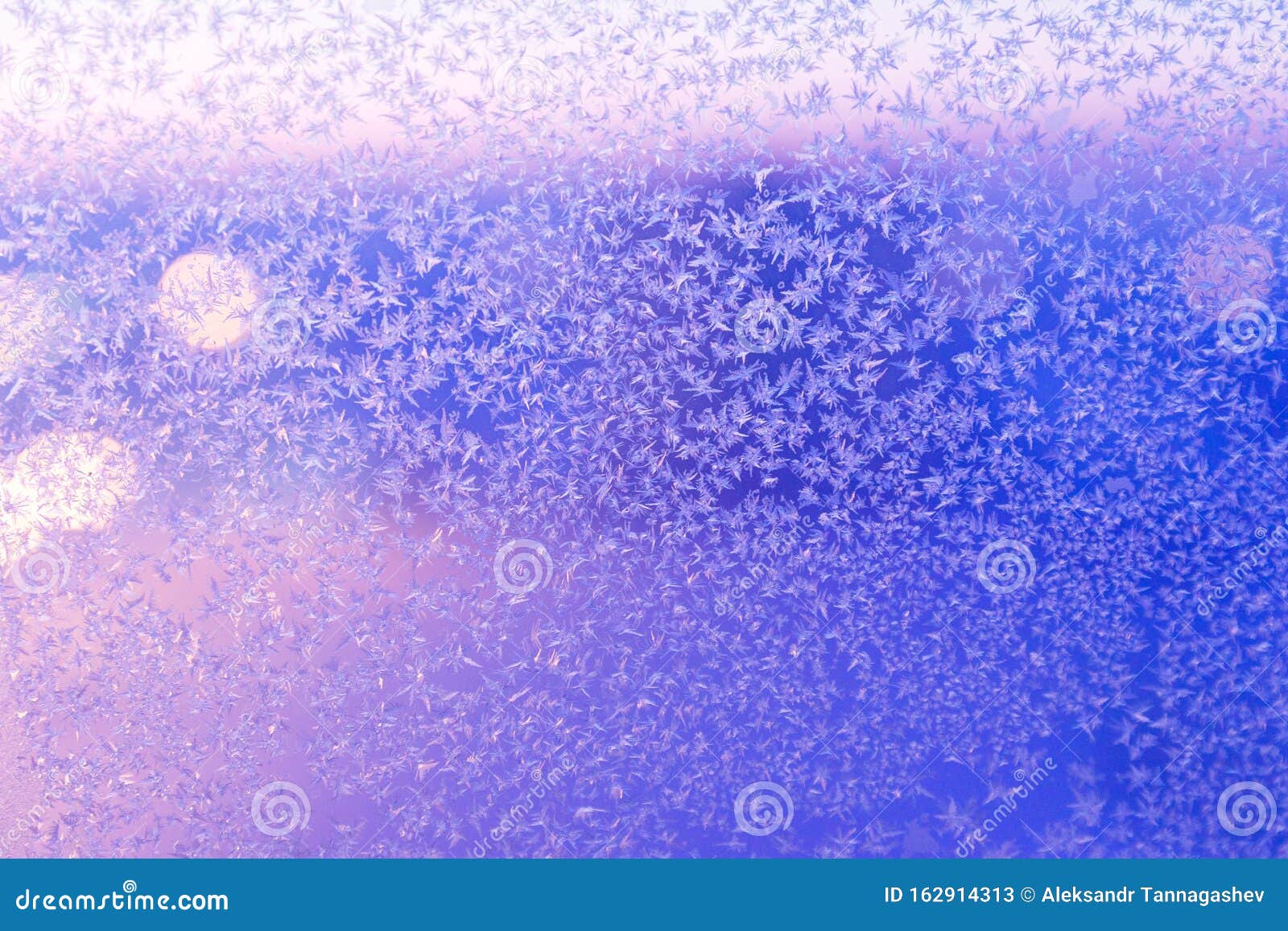 Abstract Multicolored Texture of Frosty Pattern on Glass Stock Image ...