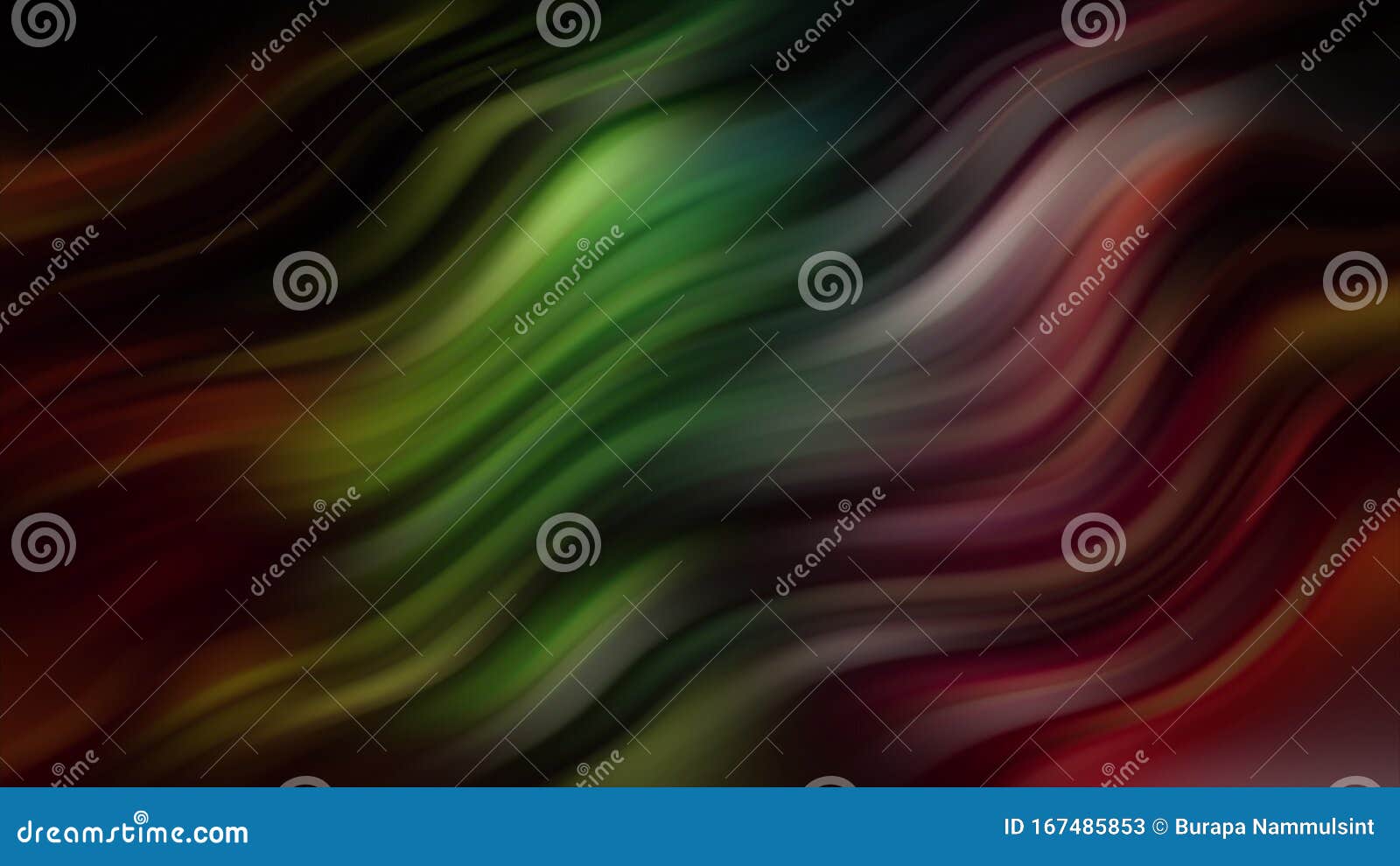 Abstract Multicolour Waves Background. Stock Video - Video of glow ...
