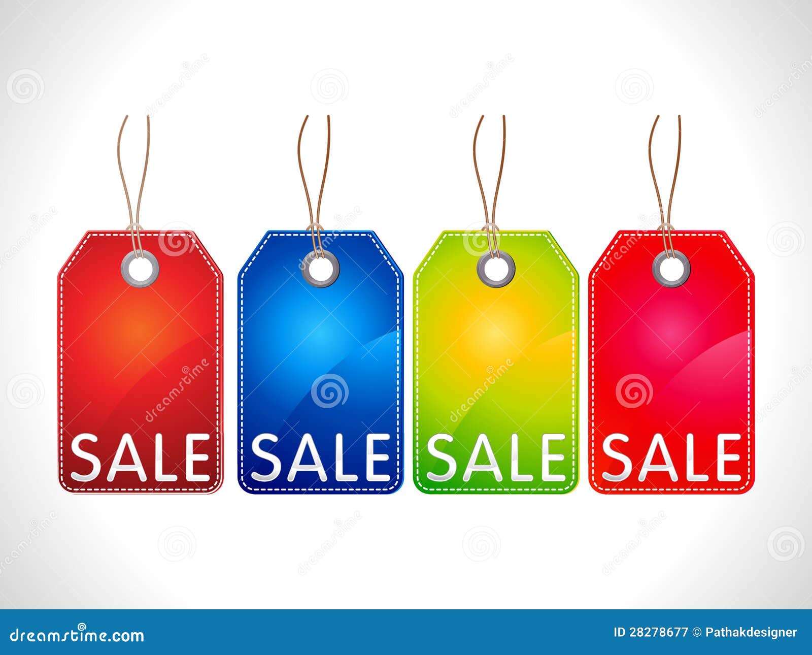 Abstract multiple sale tag stock vector. Illustration of decoration ...