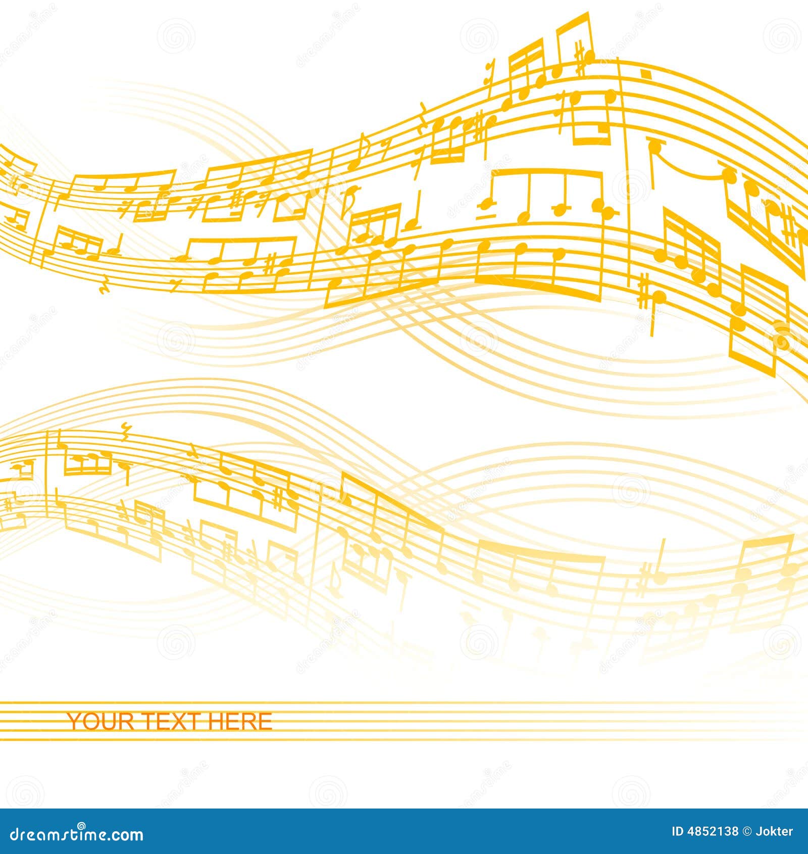 Abstract music background stock vector. Illustration of vintage - 4852138