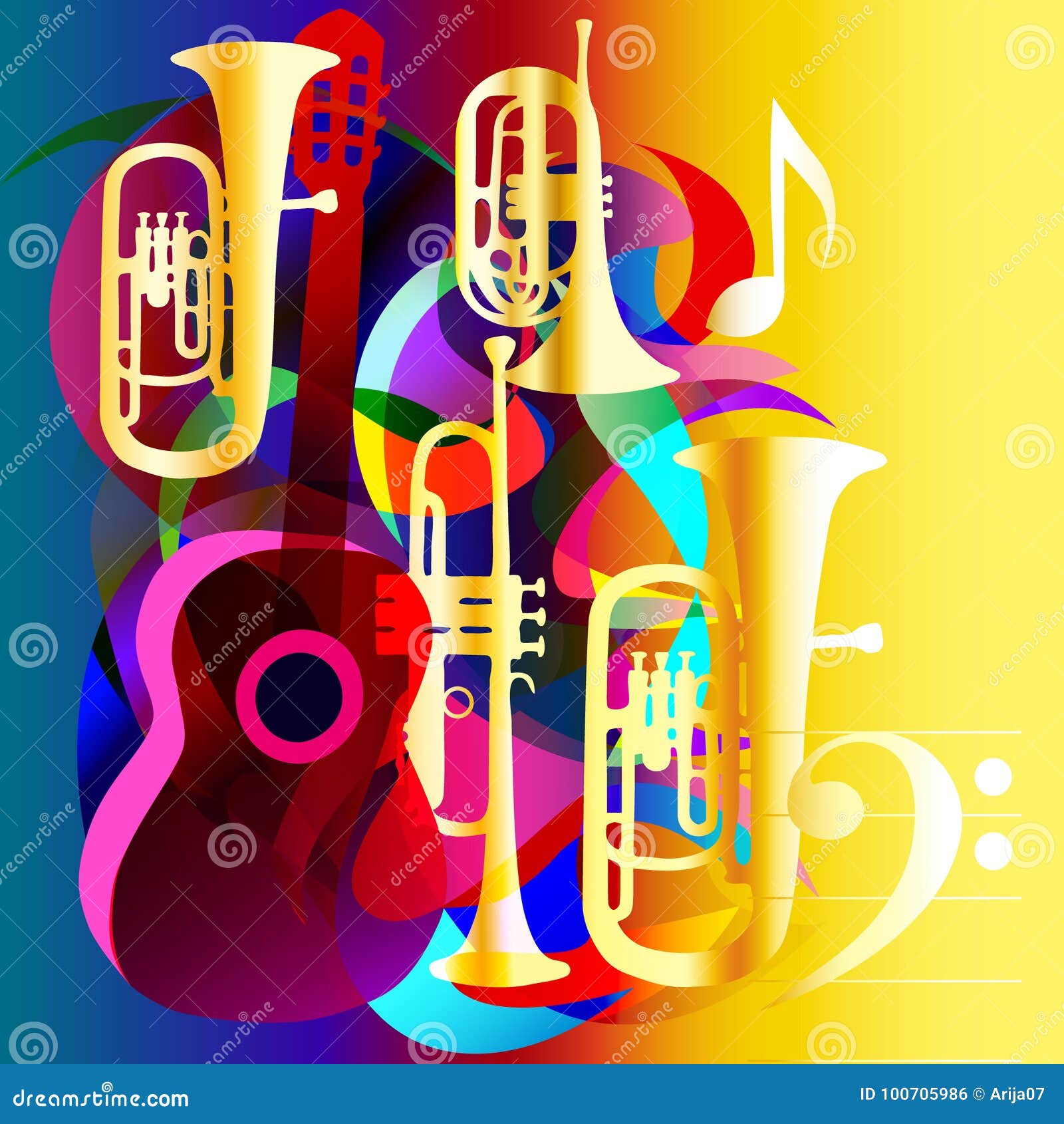 Abstract Music Instruments