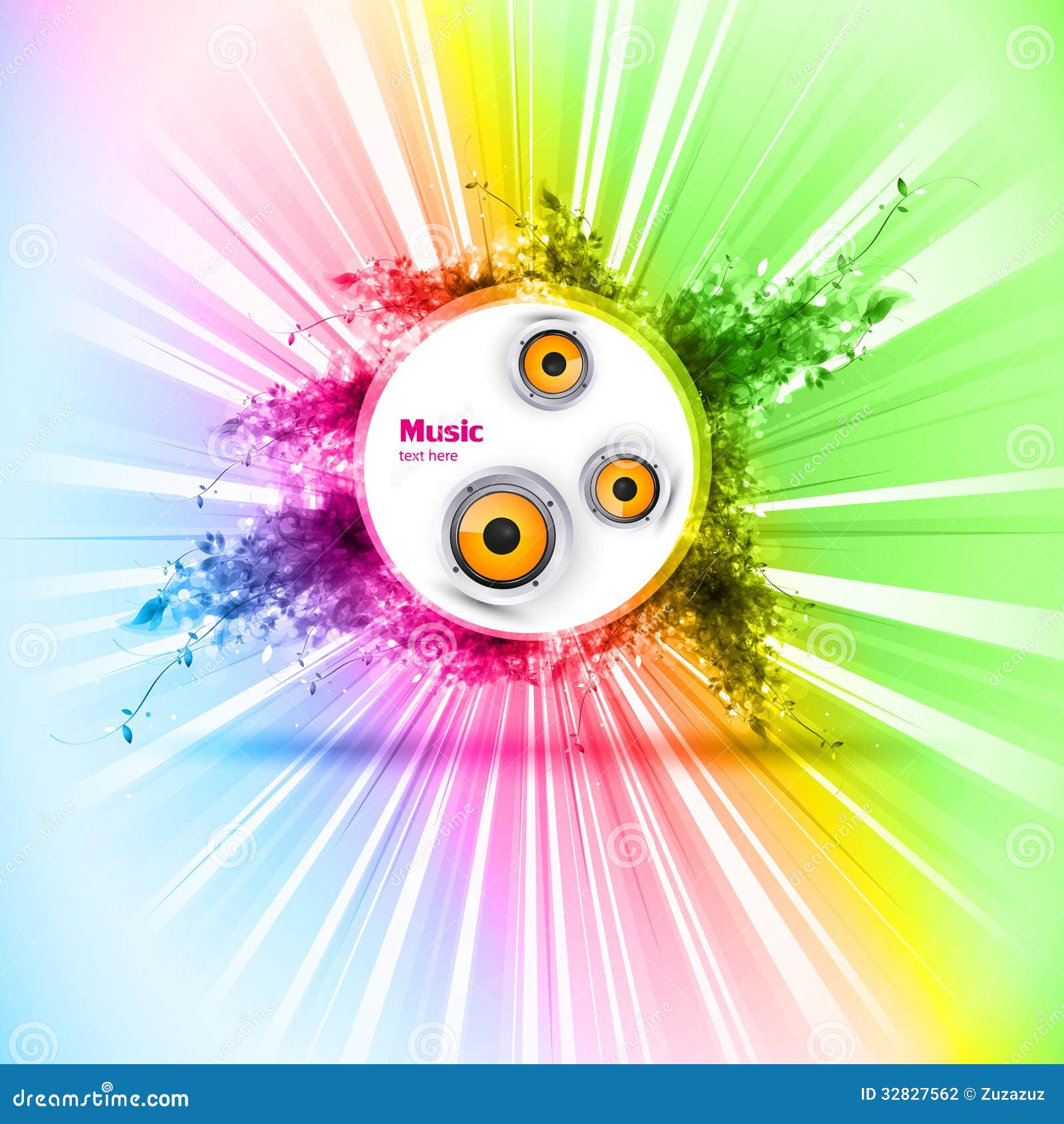 Abstract Music Dance Background Stock Vector - Illustration of abstract ...