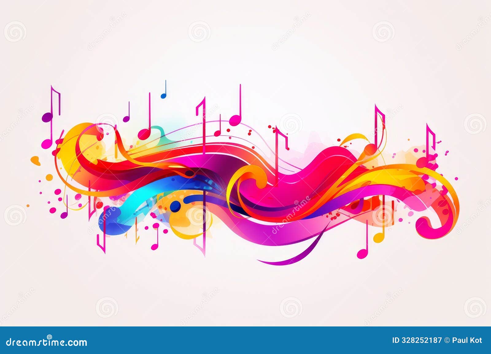 Abstract Music Note Vector Sketch Illustration Continuous Line Art ...