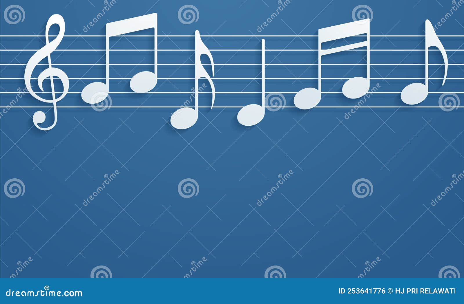 Abstract Music Notes Design for Music Background Stock Vector ...
