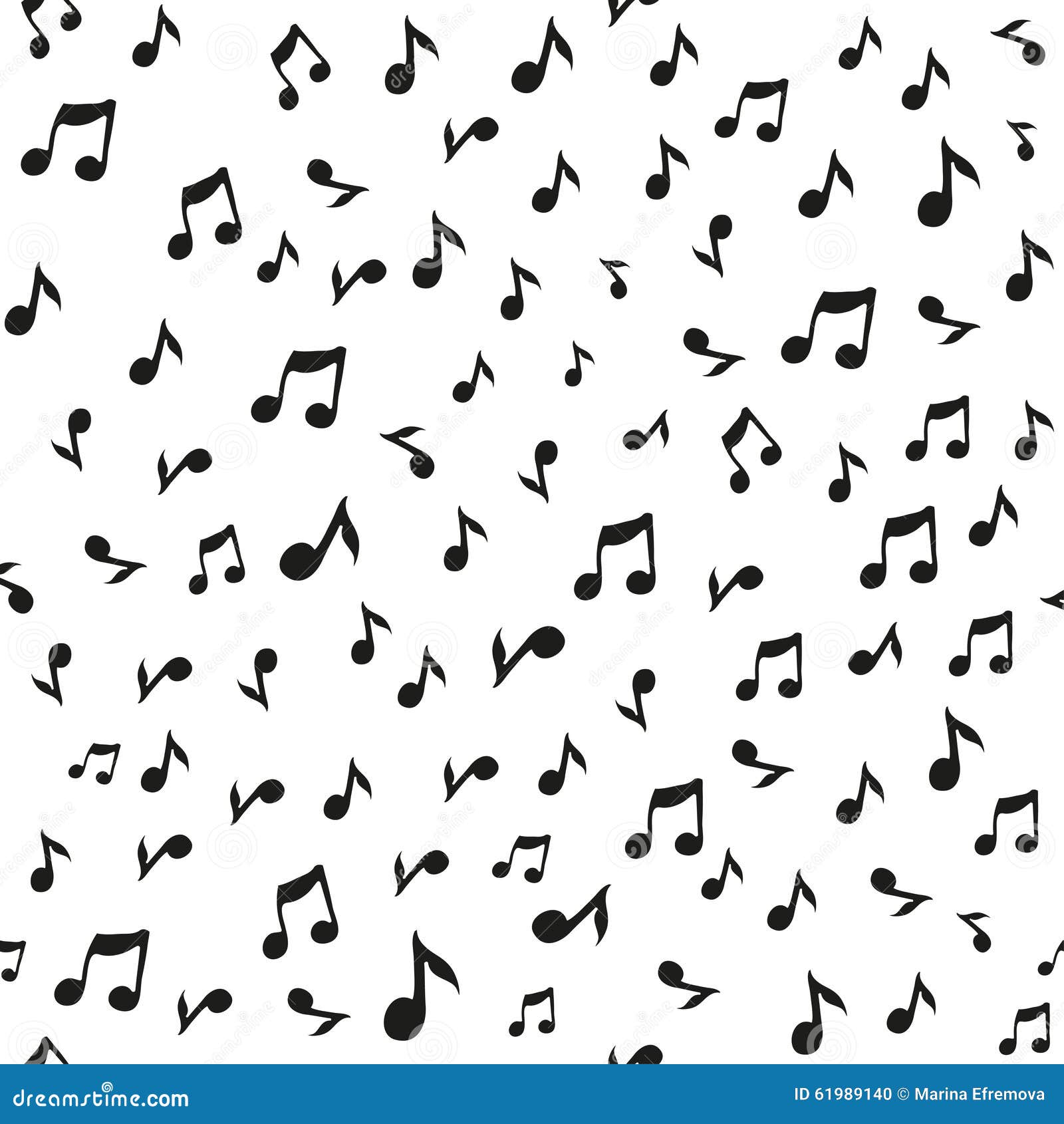 Abstract Music Seamless Pattern Background Vector Illustration for Your ...