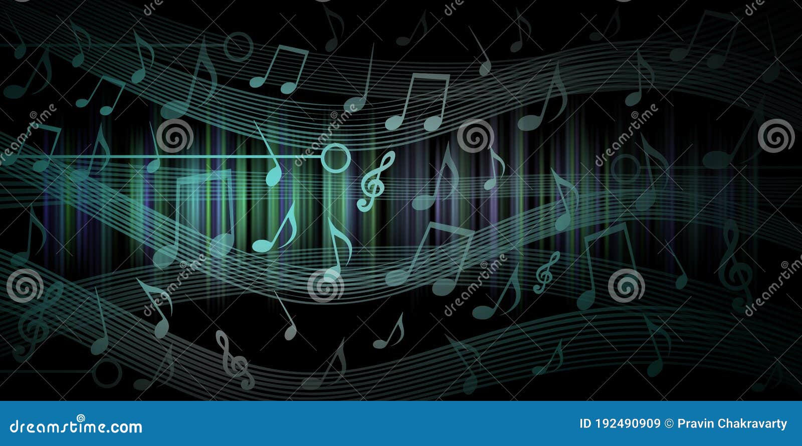 Abstract Music Technology Background Hi-tech Communication Concept ...
