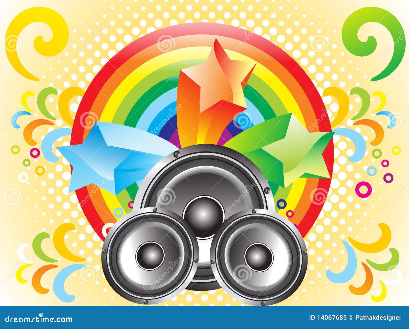 Abstract_music_theme_with_sounds Stock Vector - Illustration of musical ...