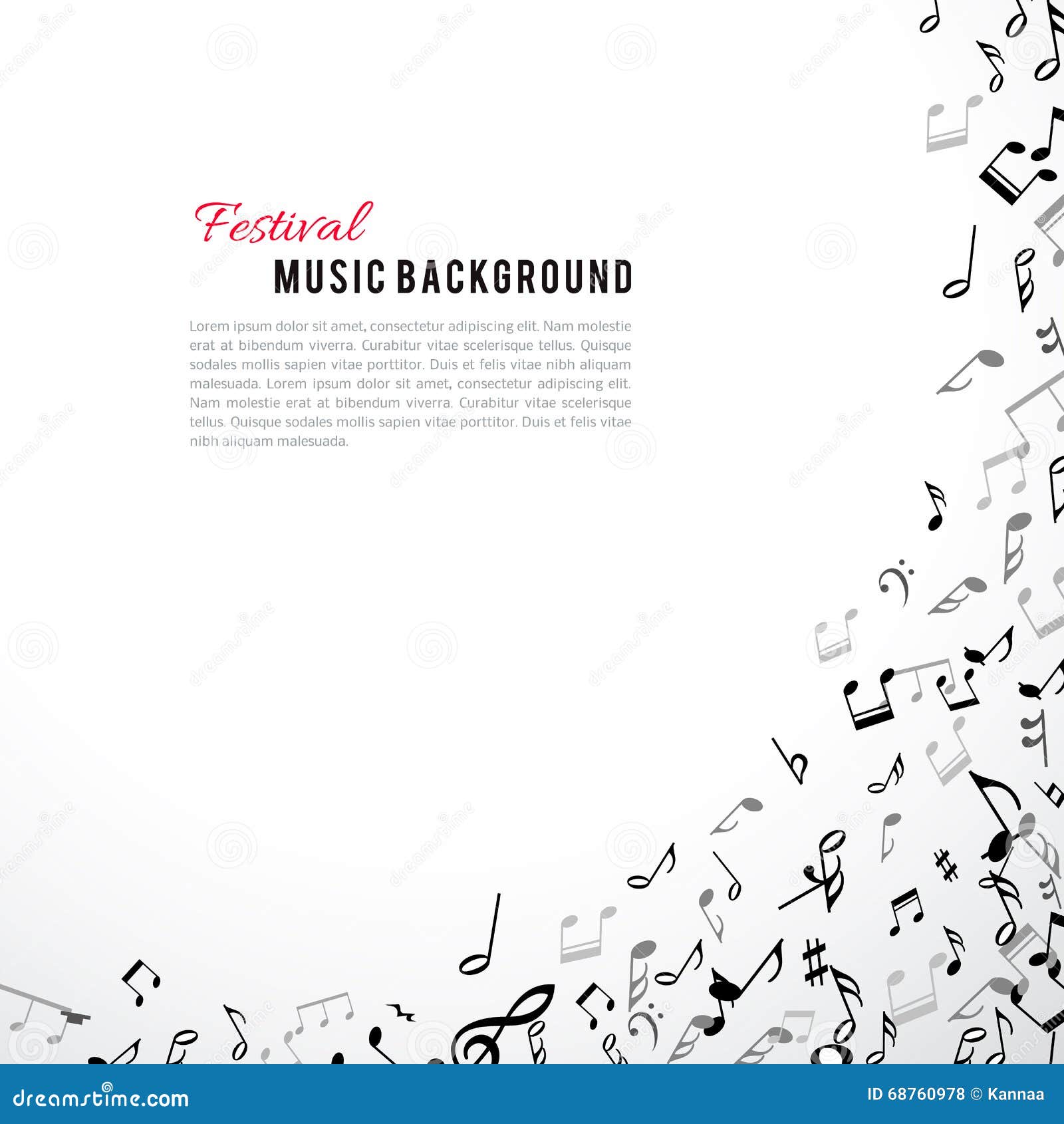 Musical Frame With Guitars, Piano Keys, Roses, Graphic Vector Black And ...