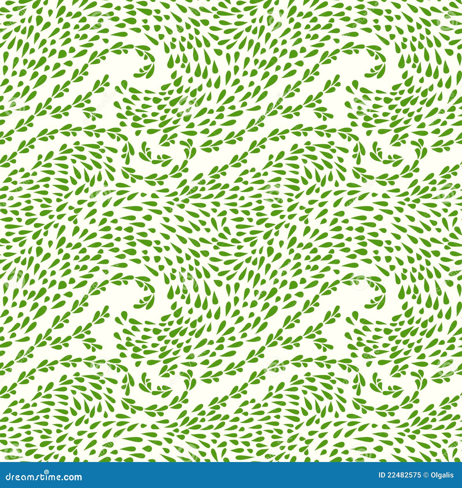 Abstract Naadloos Groen Patroon Vector Illustratie - Illustration of ...