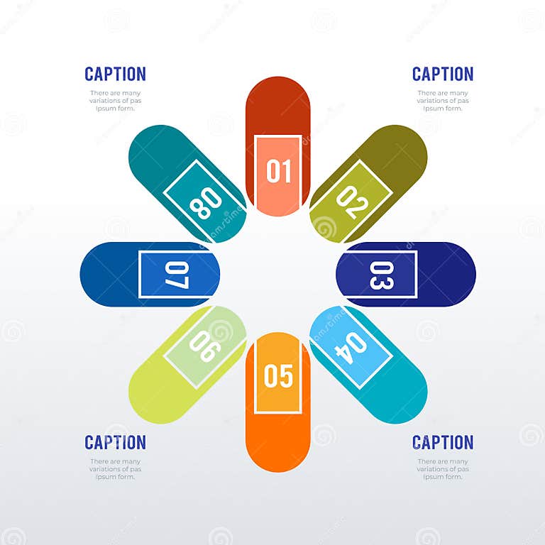 Abstract Nails Infographic Template Design. Business Concept Infograph ...