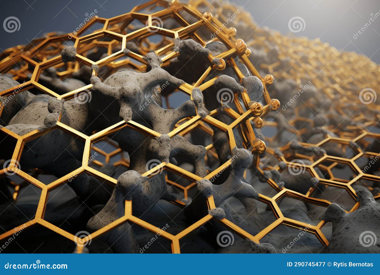 Abstract Nanomaterial Background Surface. Generative AI Royalty-Free ...