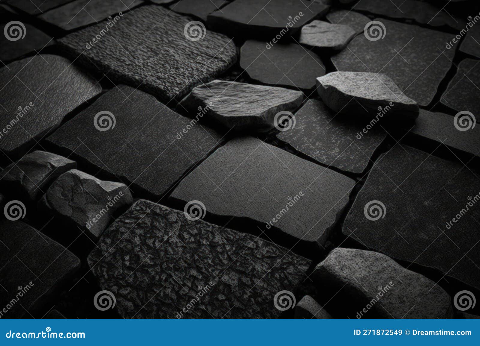 Abstract Natural Background with Black and Anthracite Stone Floor ...