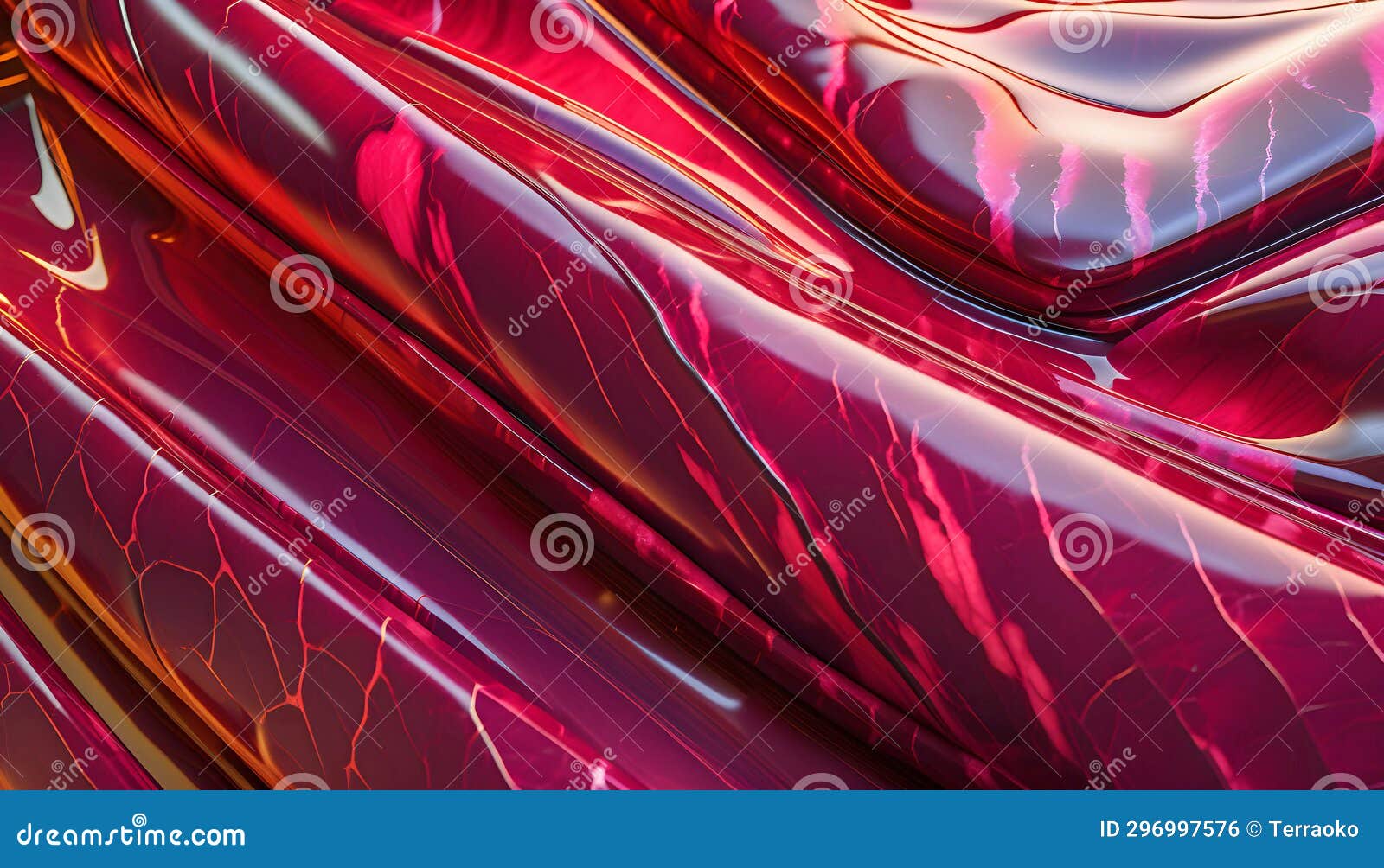 Ruby Red Texture Background. Concrete Cracked Color Wallpaper. Silky ...