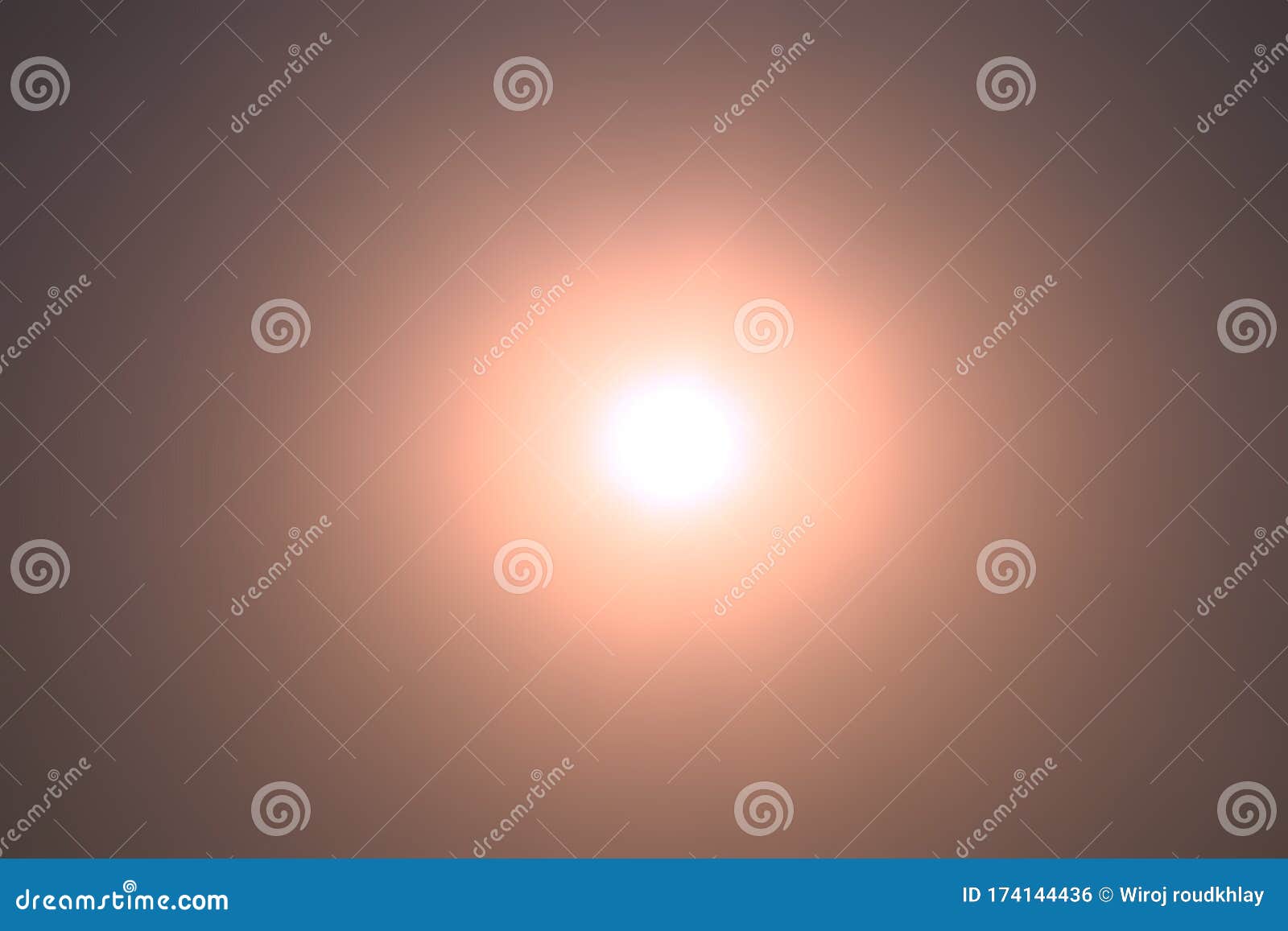 Abstract Natural Sun Flare with Orange-yellow Gradient, Natural ...