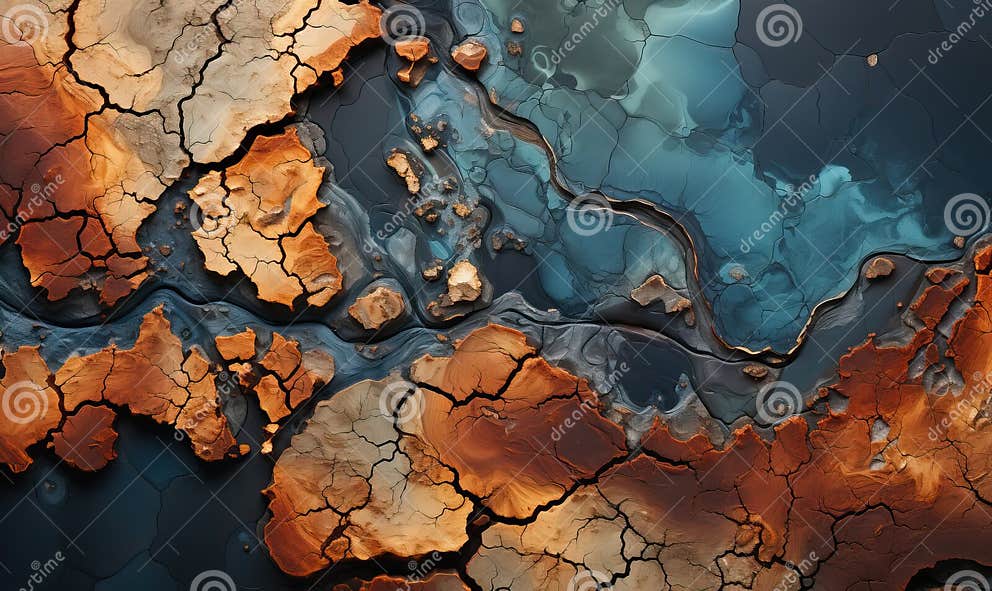 Abstract Natural Texture, Earth Texture, Top View. Stock Photo - Image ...
