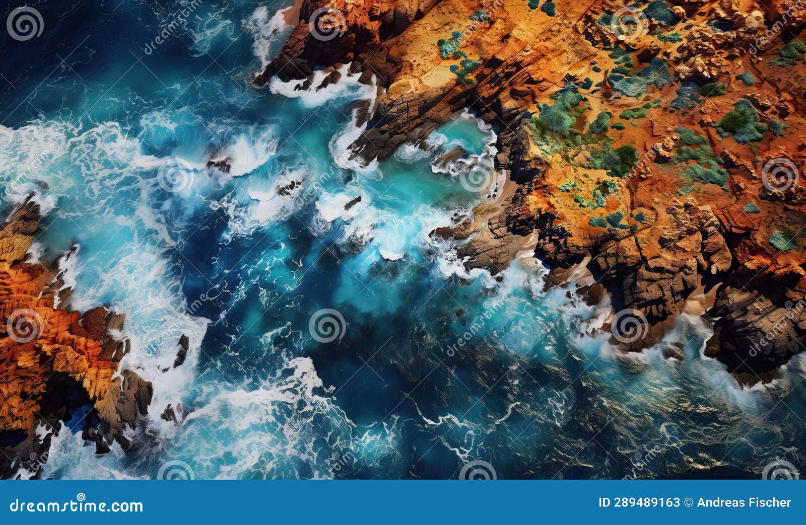 Abstract Natural Texture, Earth Texture, Top View. Stock Illustration ...