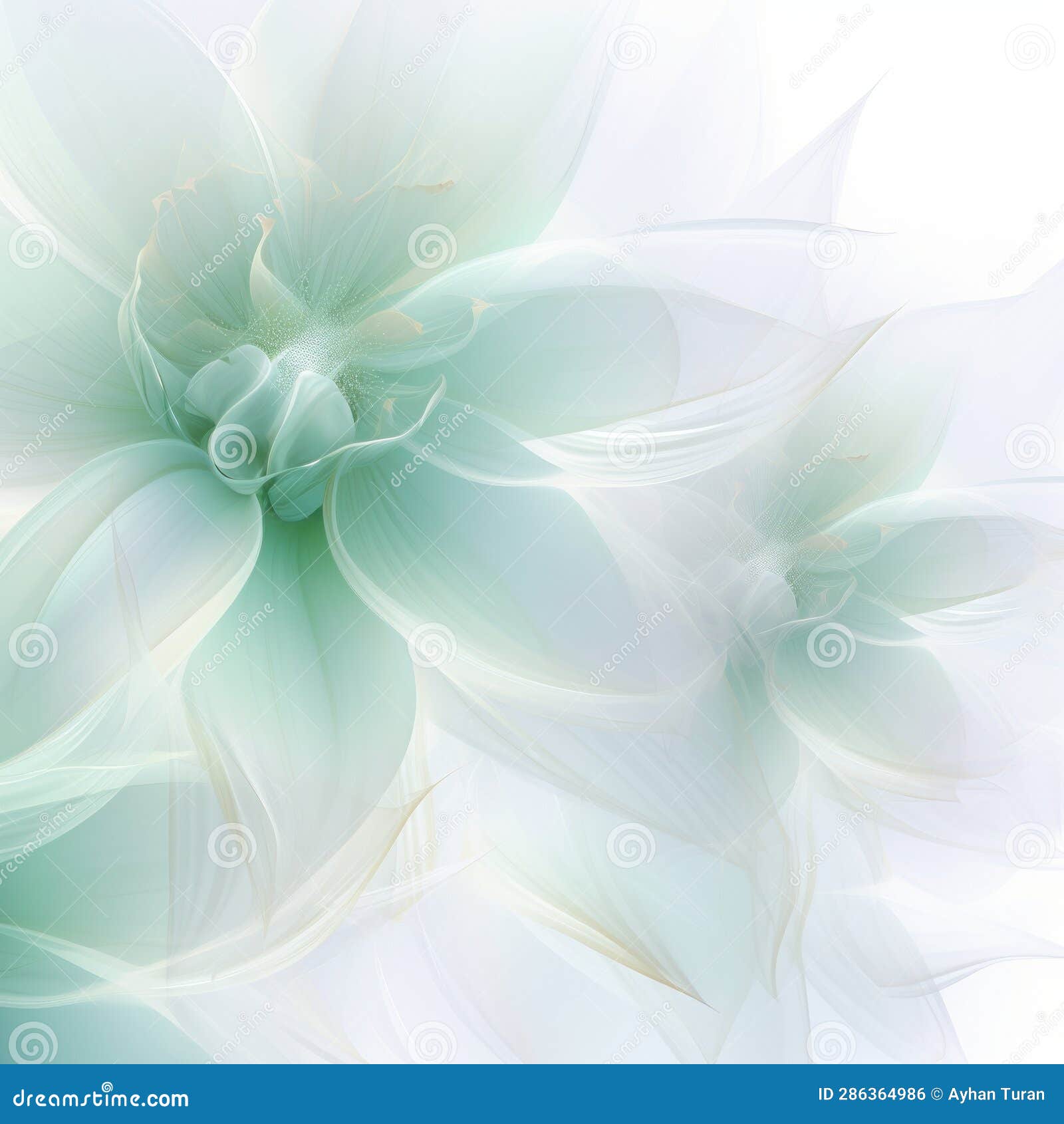 Abstract Nature Flower Pattern . Stock Illustration - Illustration of ...