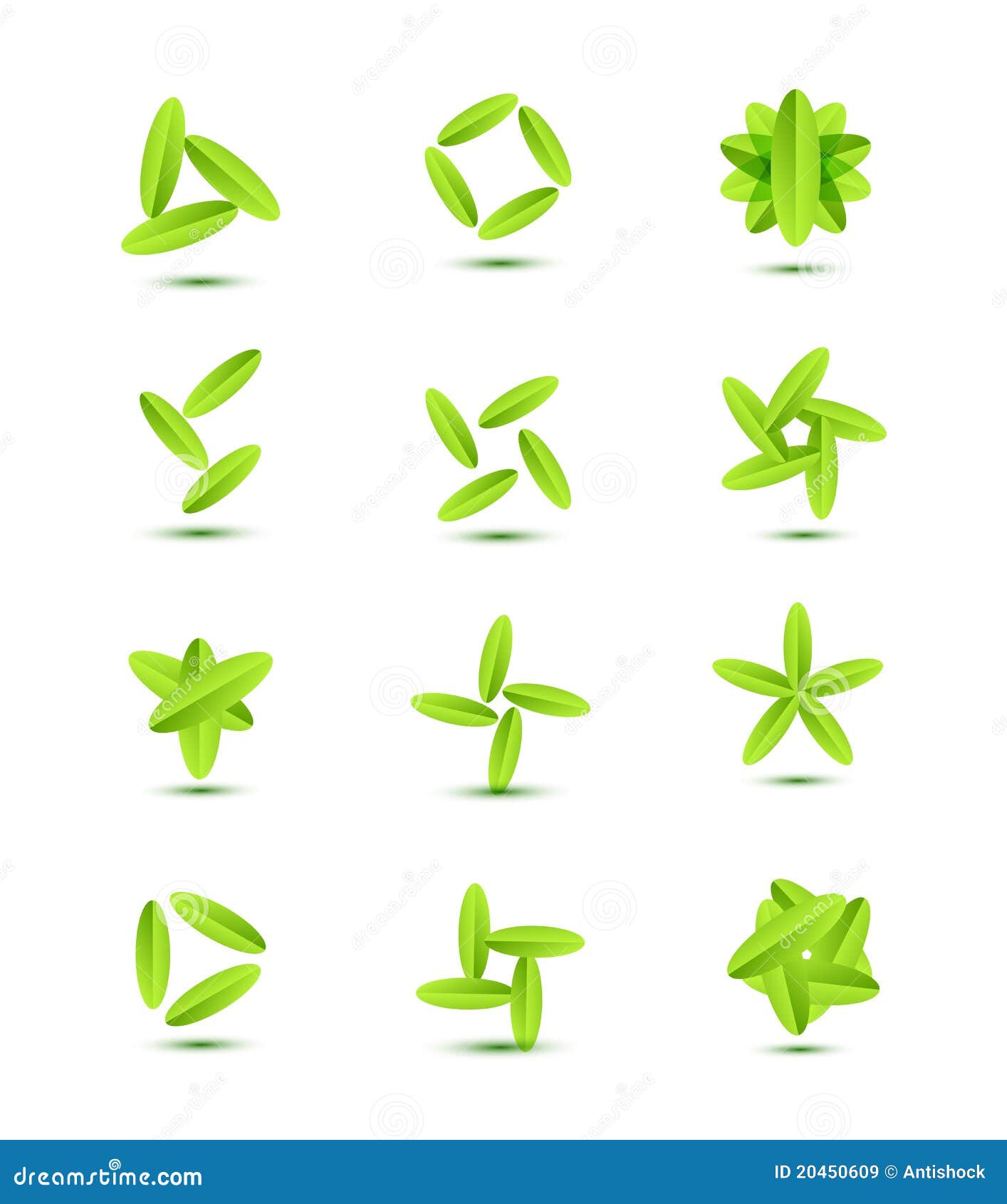 Abstract nature symbols stock vector. Illustration of drop - 20450609