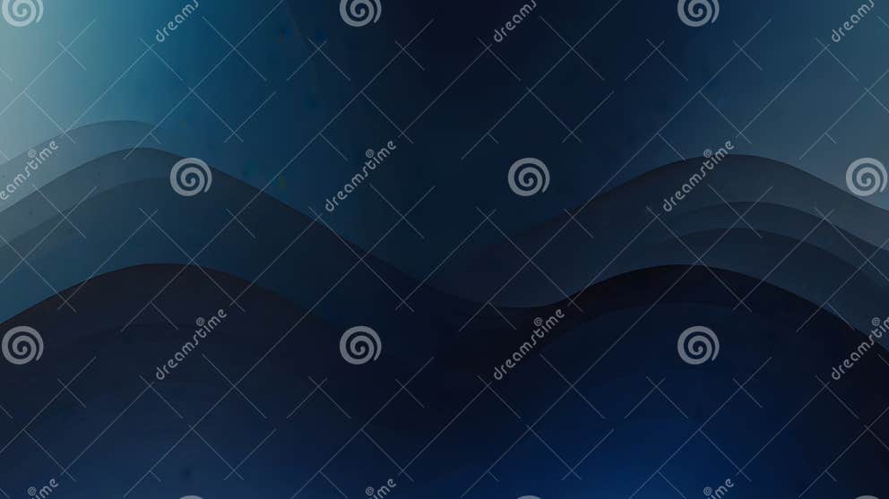 Abstract Navy Blue Gradient Background with Smooth Transitions Stock ...