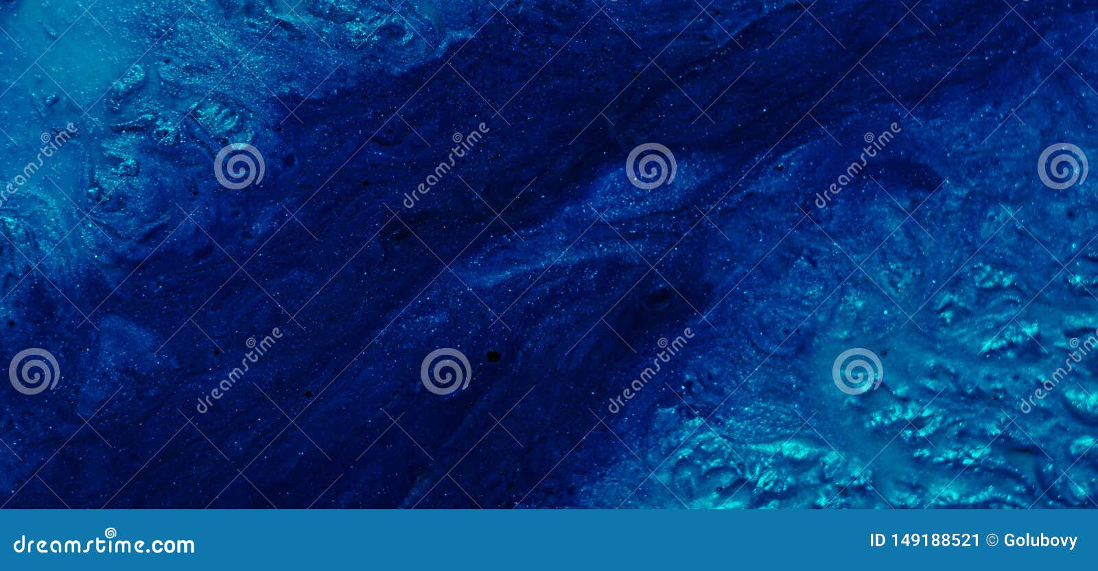 Abstract Navy Blue Lava Flow Paint Art Background Stock Image - Image ...