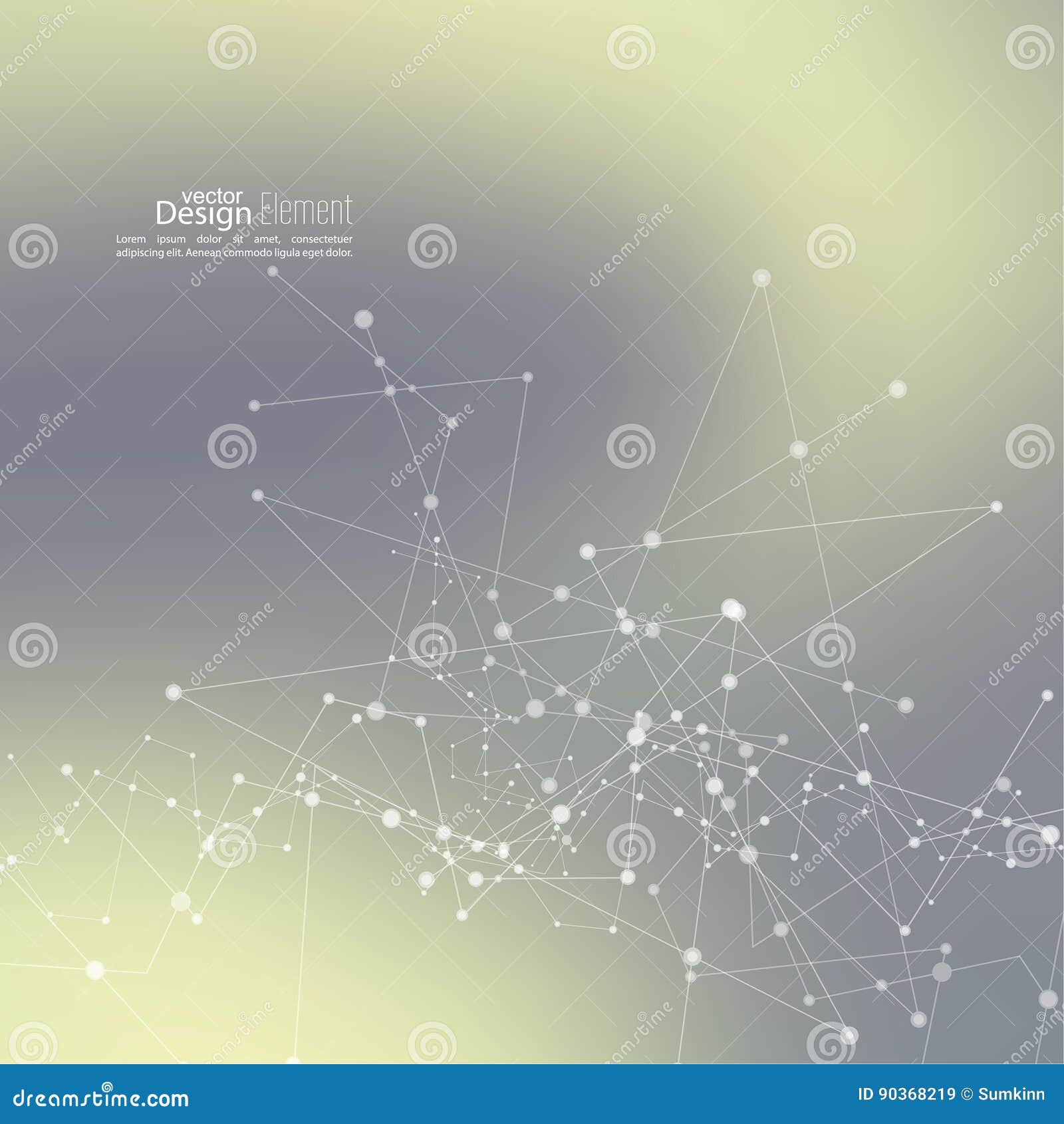 Abstract Neat Blurred Background Stock Vector - Illustration of molecular, medical: 90368219
