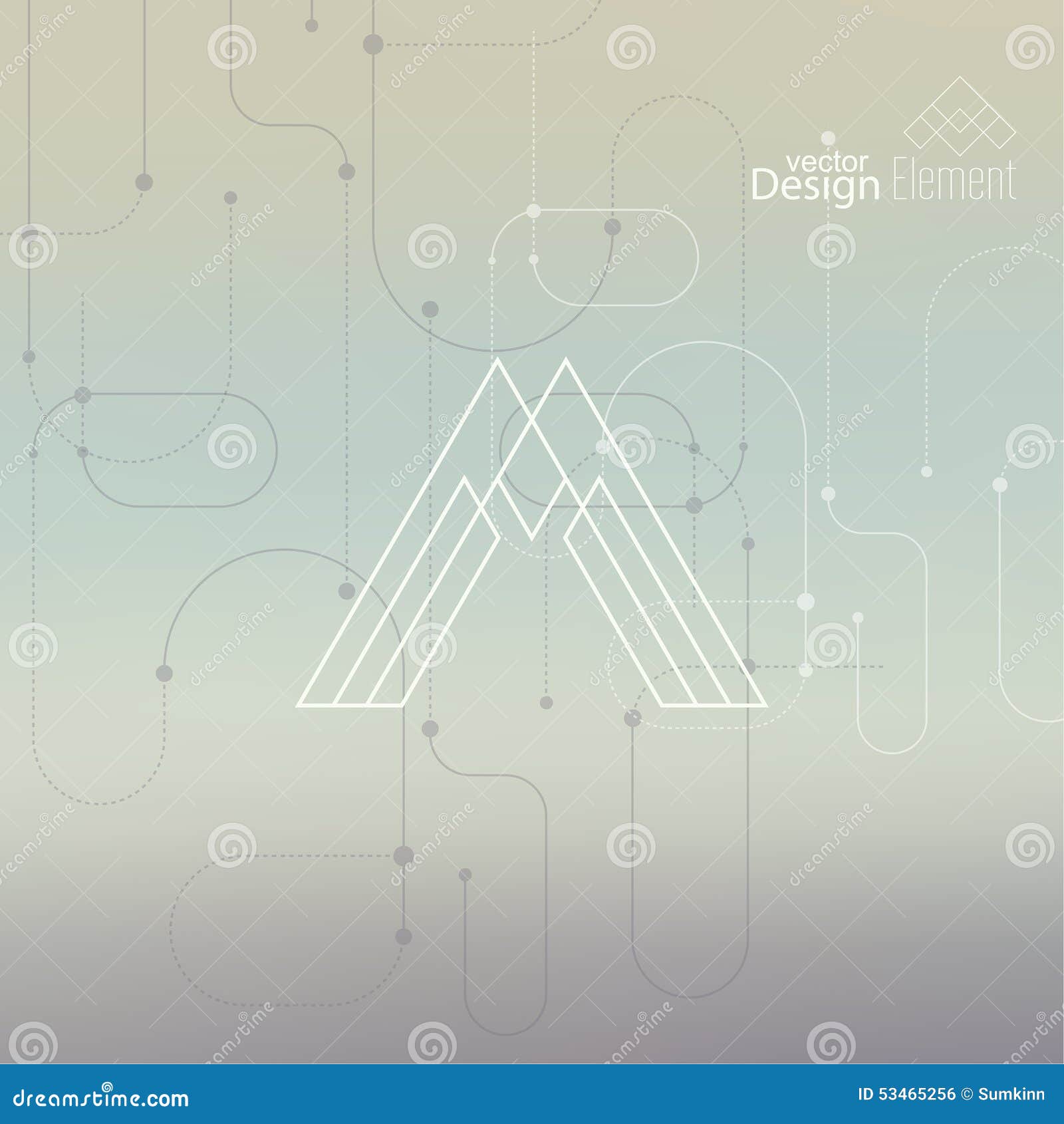 Abstract Neat Blurred Background Stock Vector - Illustration of array ...