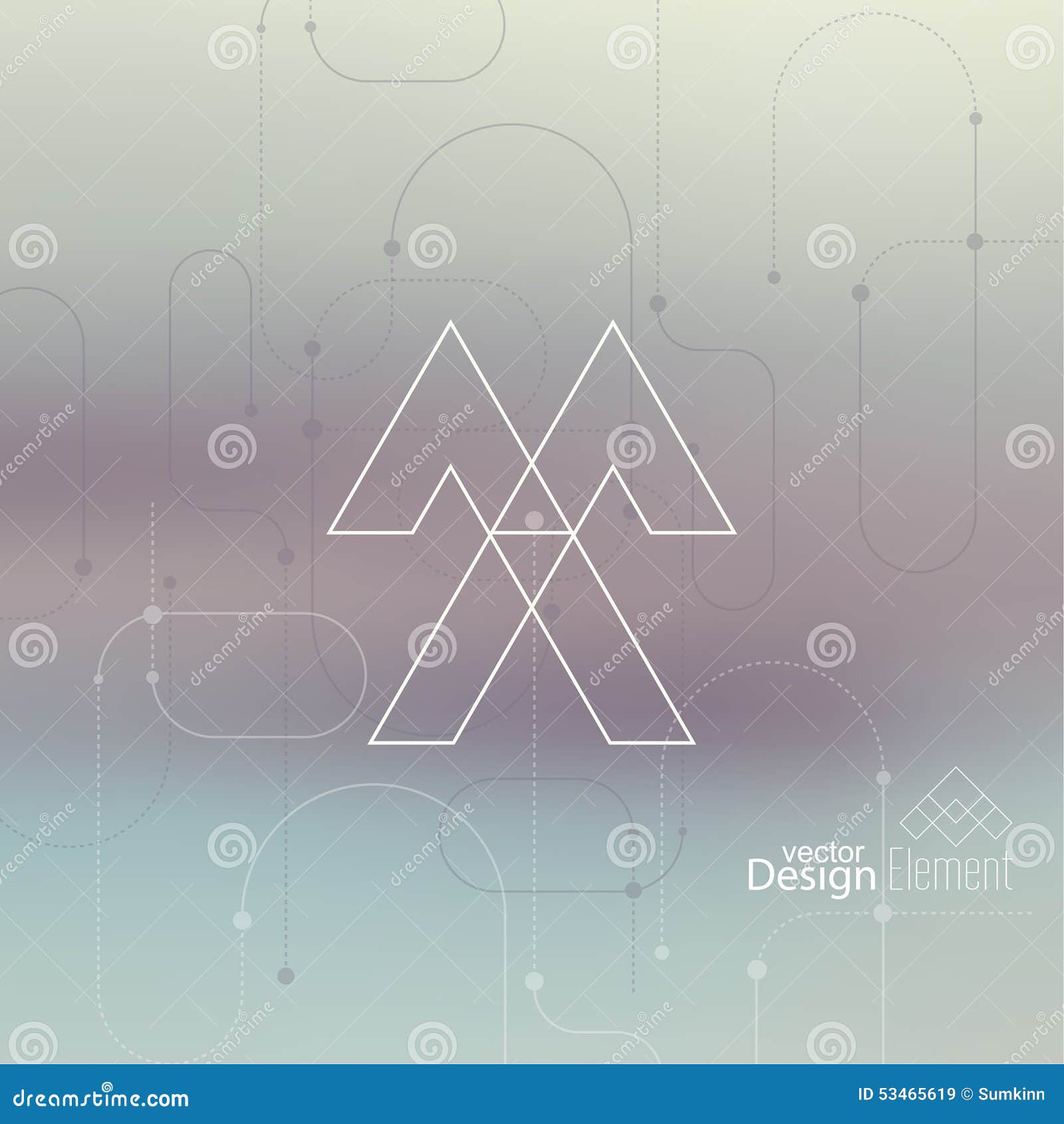 Abstract Neat Blurred Background Stock Vector - Illustration of hipster ...