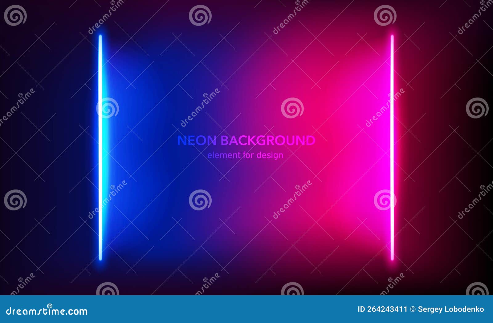 Abstract Neon Background. Lights Line, Luminous Rays, Neon Magic Sword ...