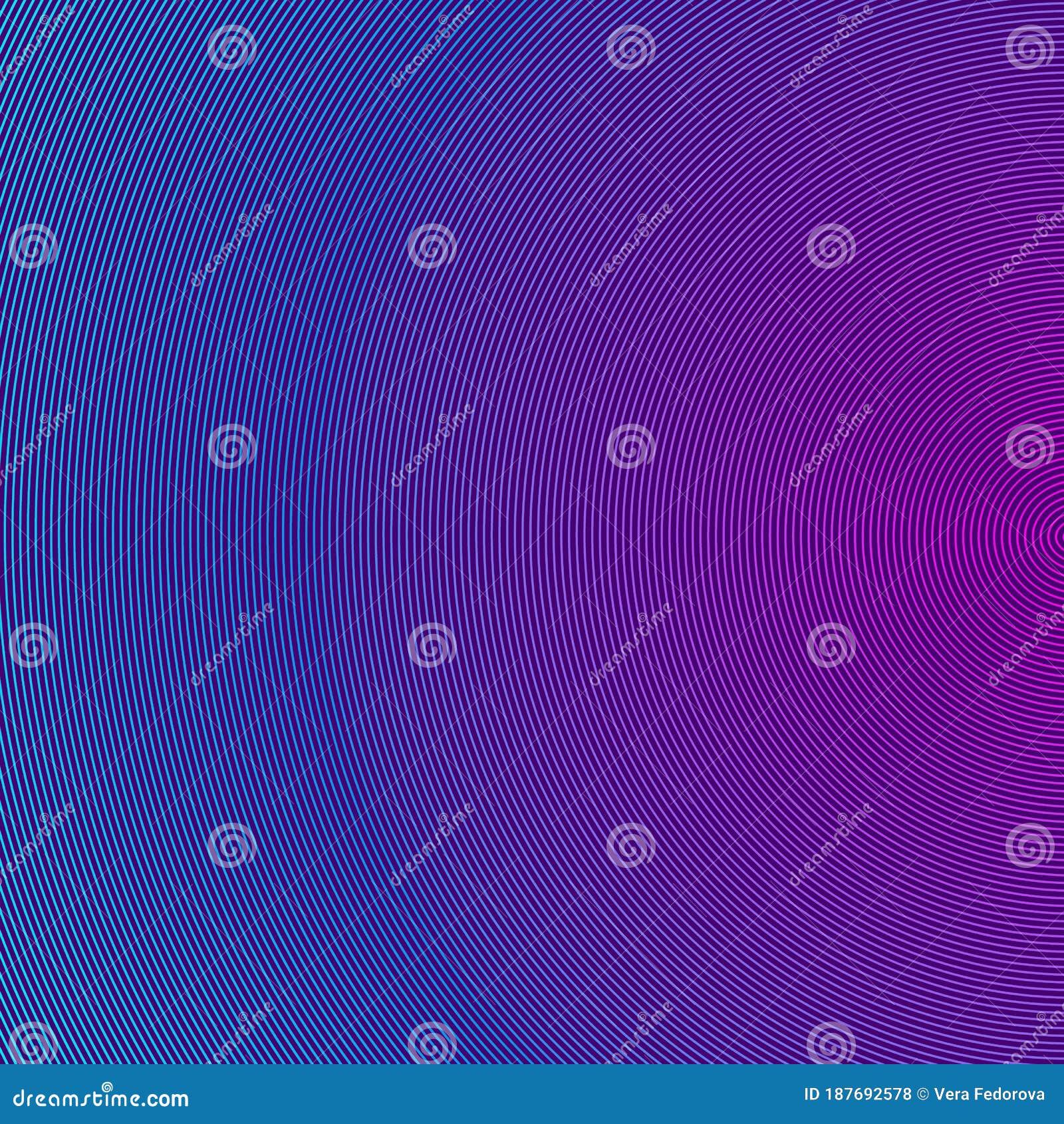 Abstract Neon Background. Retro 1980 Style Bright Wavy Background ...