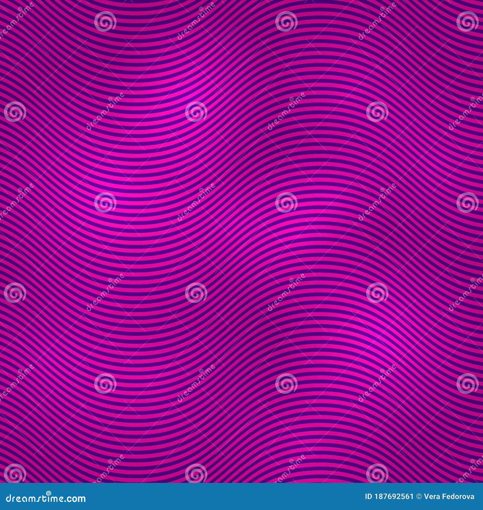 Abstract Neon Background. Retro 1980 Style Bright Wavy Background ...