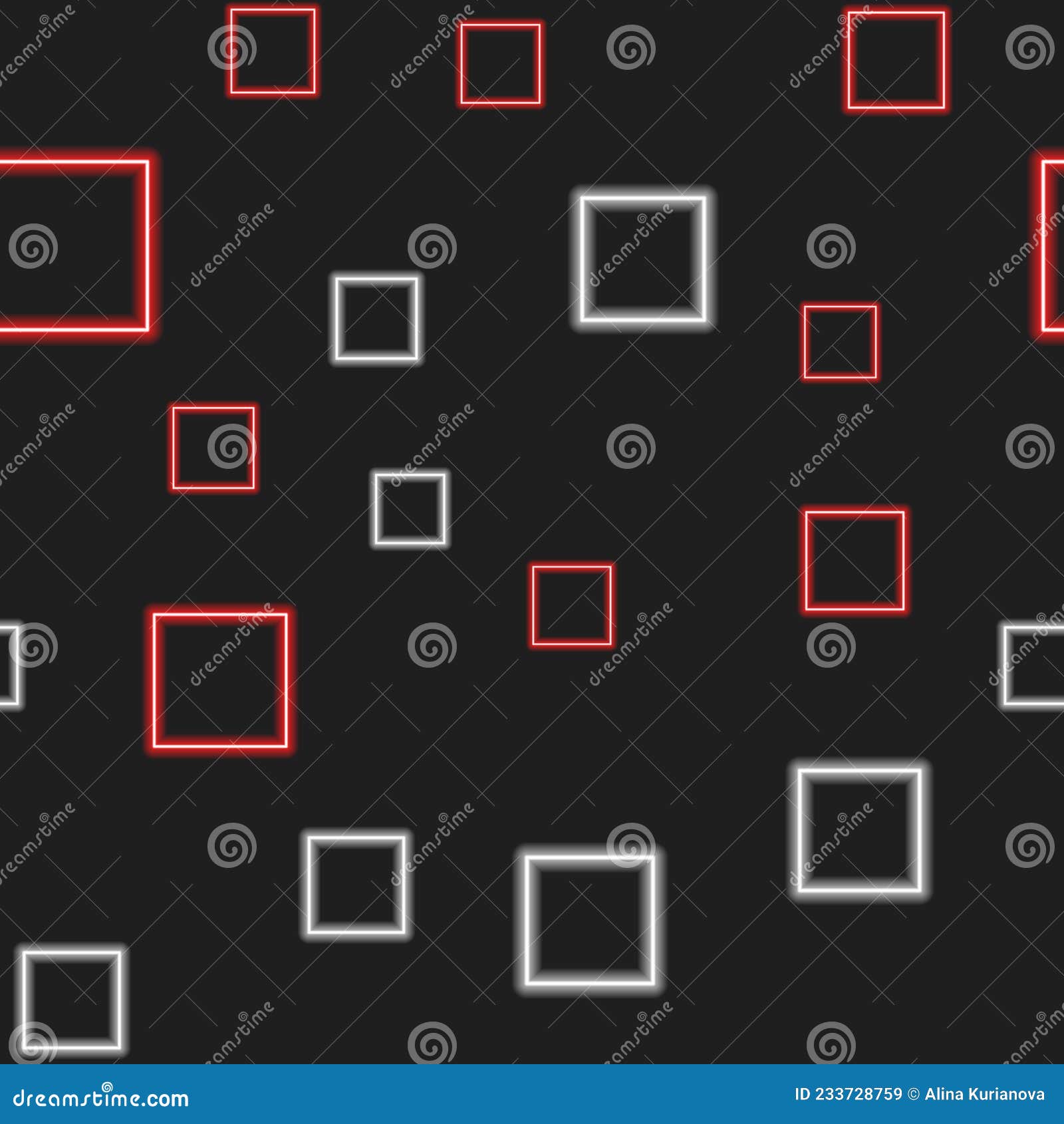 Abstract Neon Background. Texture of Geometric Shapes Square Stock ...