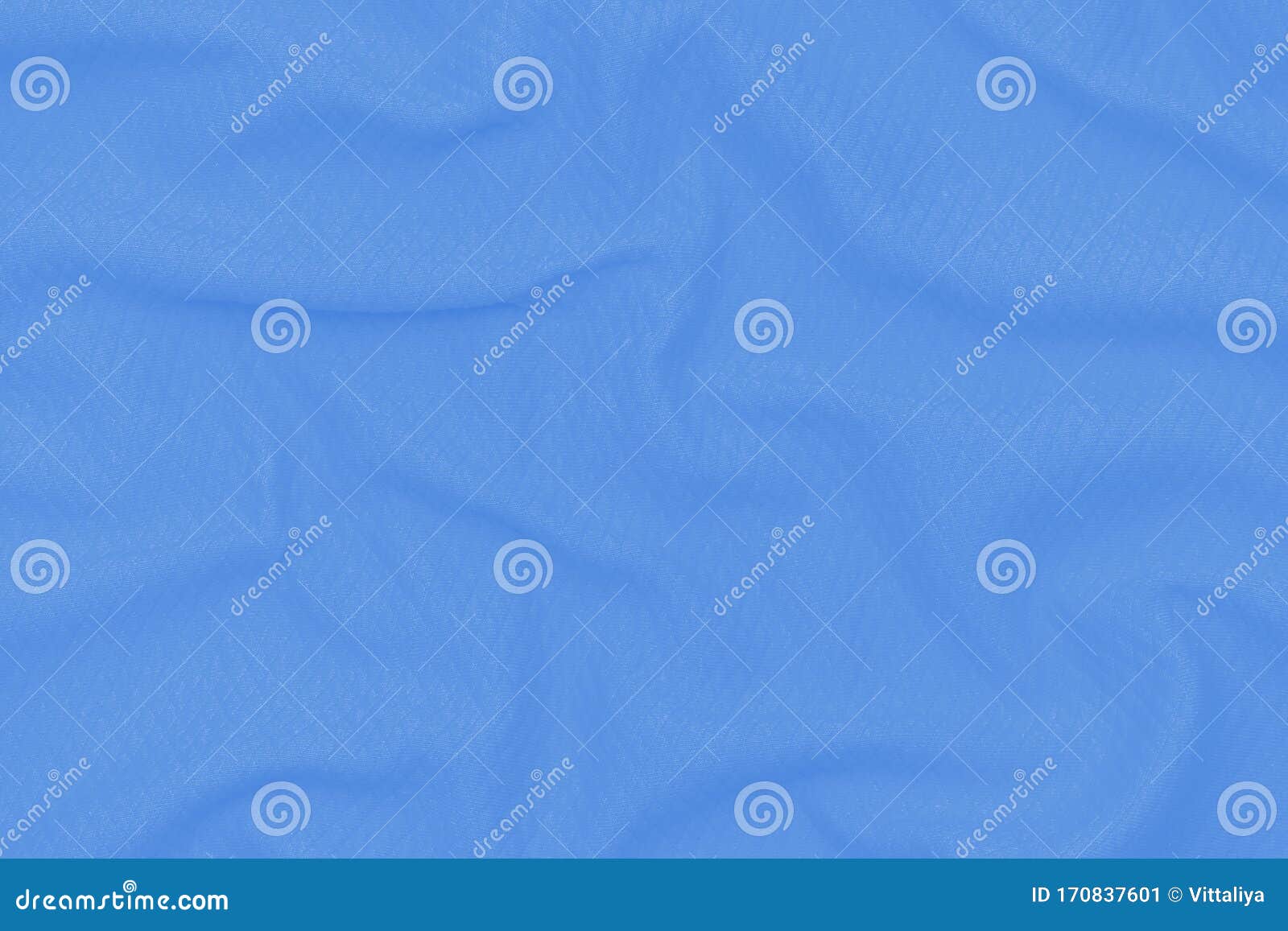 Abstract Neon Blue Fabric Texture Background. Cloth Soft Wave Stock ...