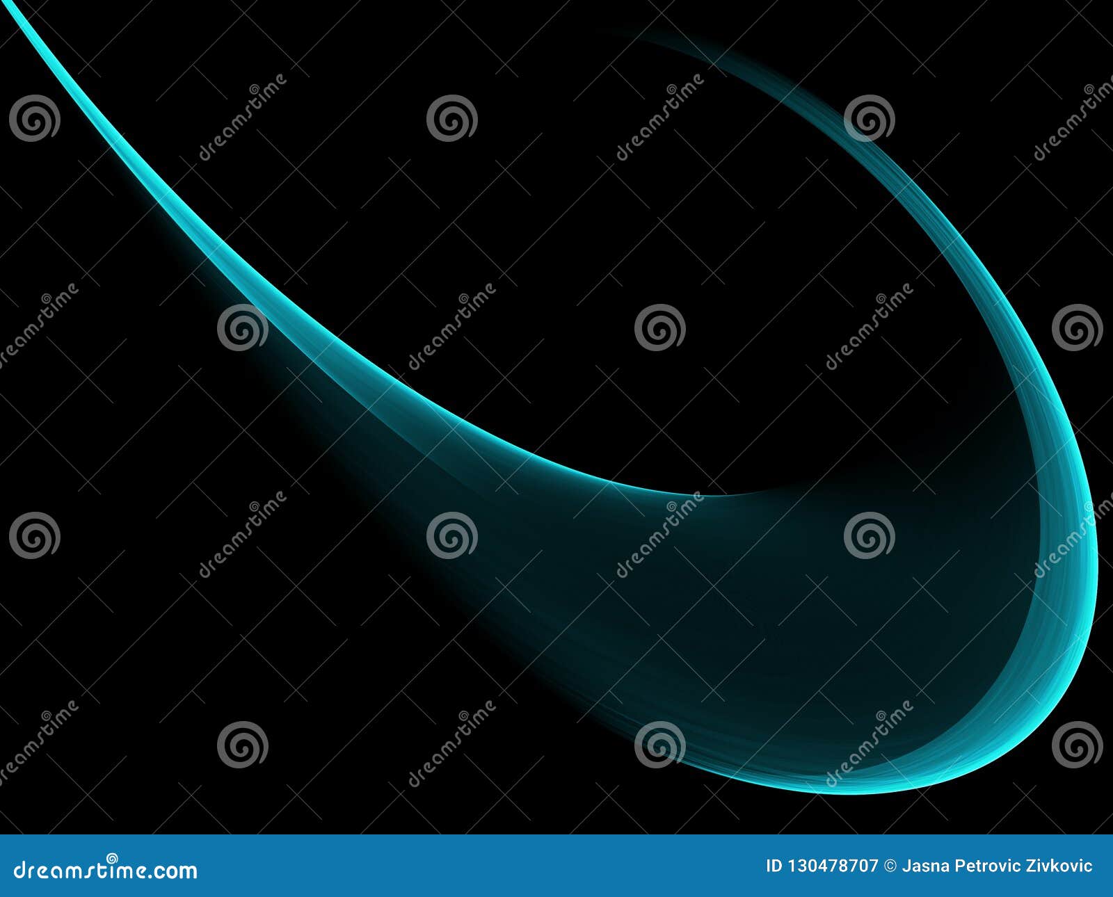 Abstract Neon Blue Line Background Stock Illustration - Illustration of ...