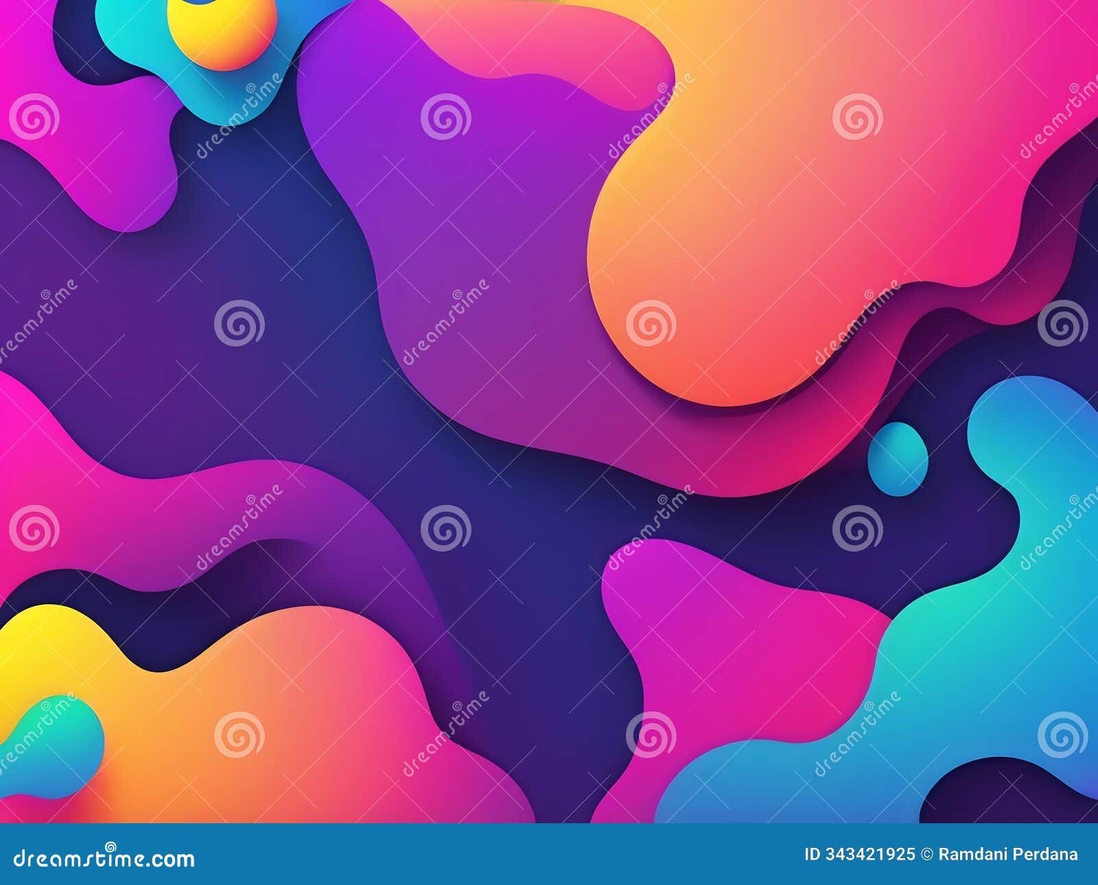 Abstract Neon Color Gradient Background Stock Illustration ...